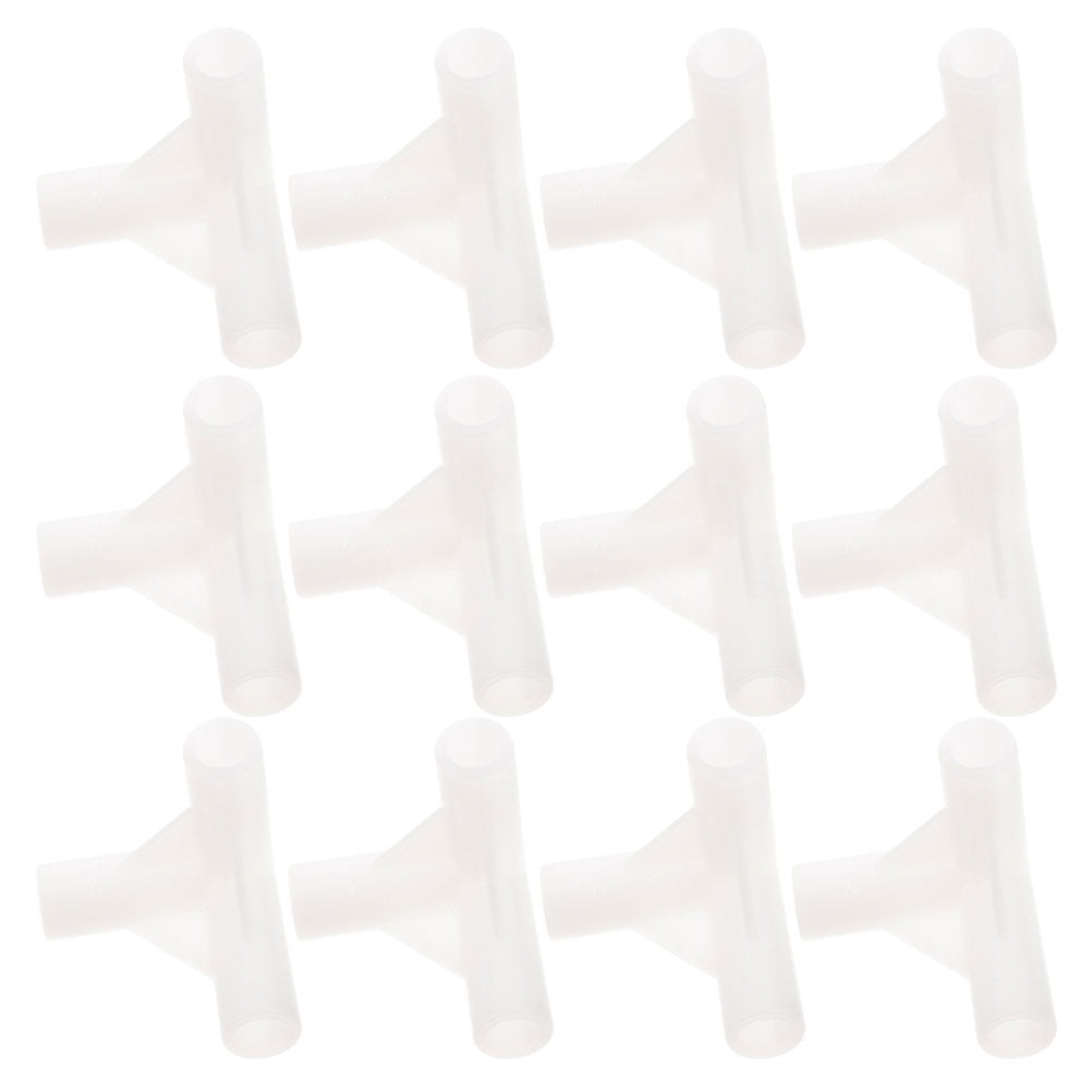 Tineasur 42pcs Canopy Pipe Connectors Easy Installation Tent Joint ...
