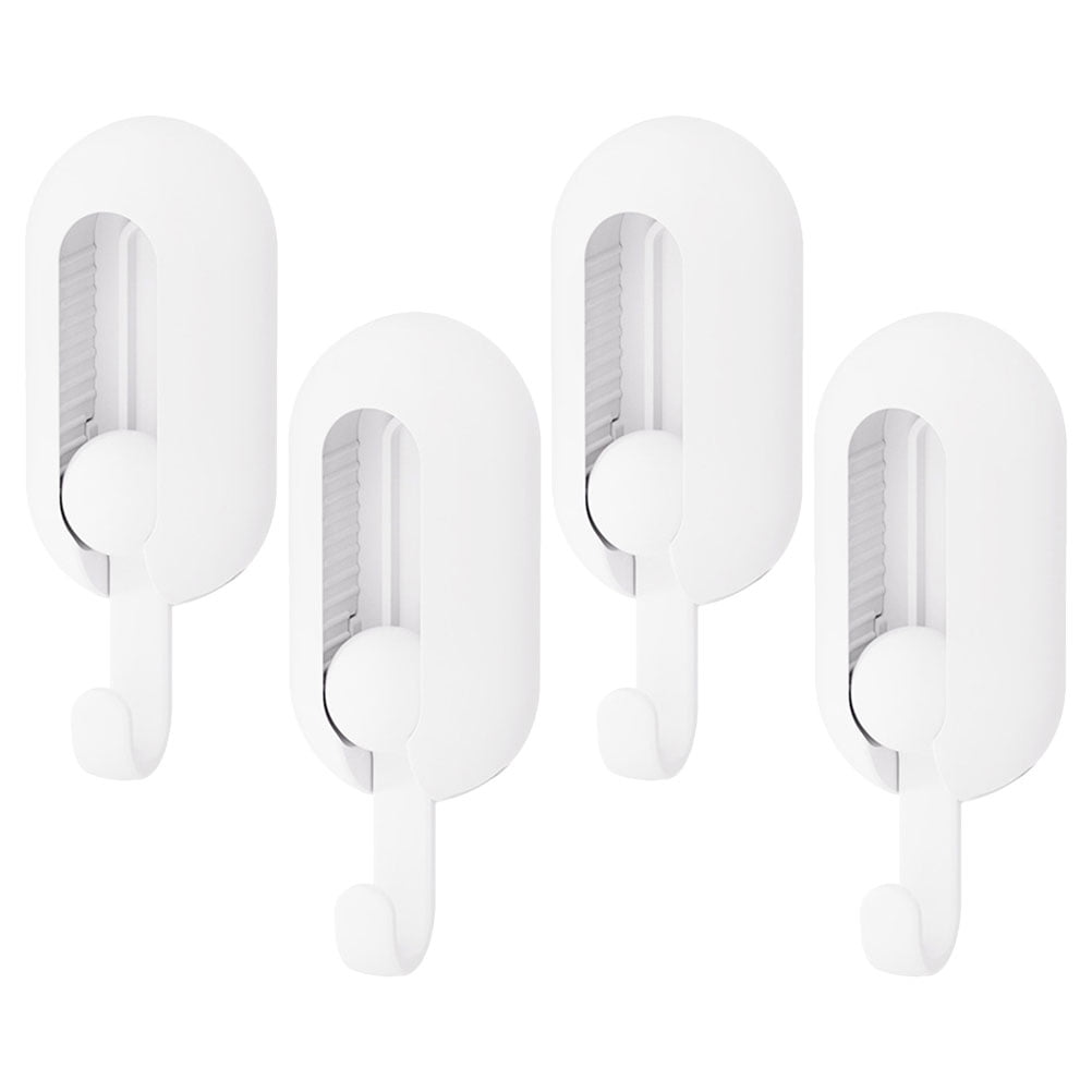 Tineasur 4Pcs Ceiling Hooks For Hanging No Drill Ceiling Hook White 9 ...
