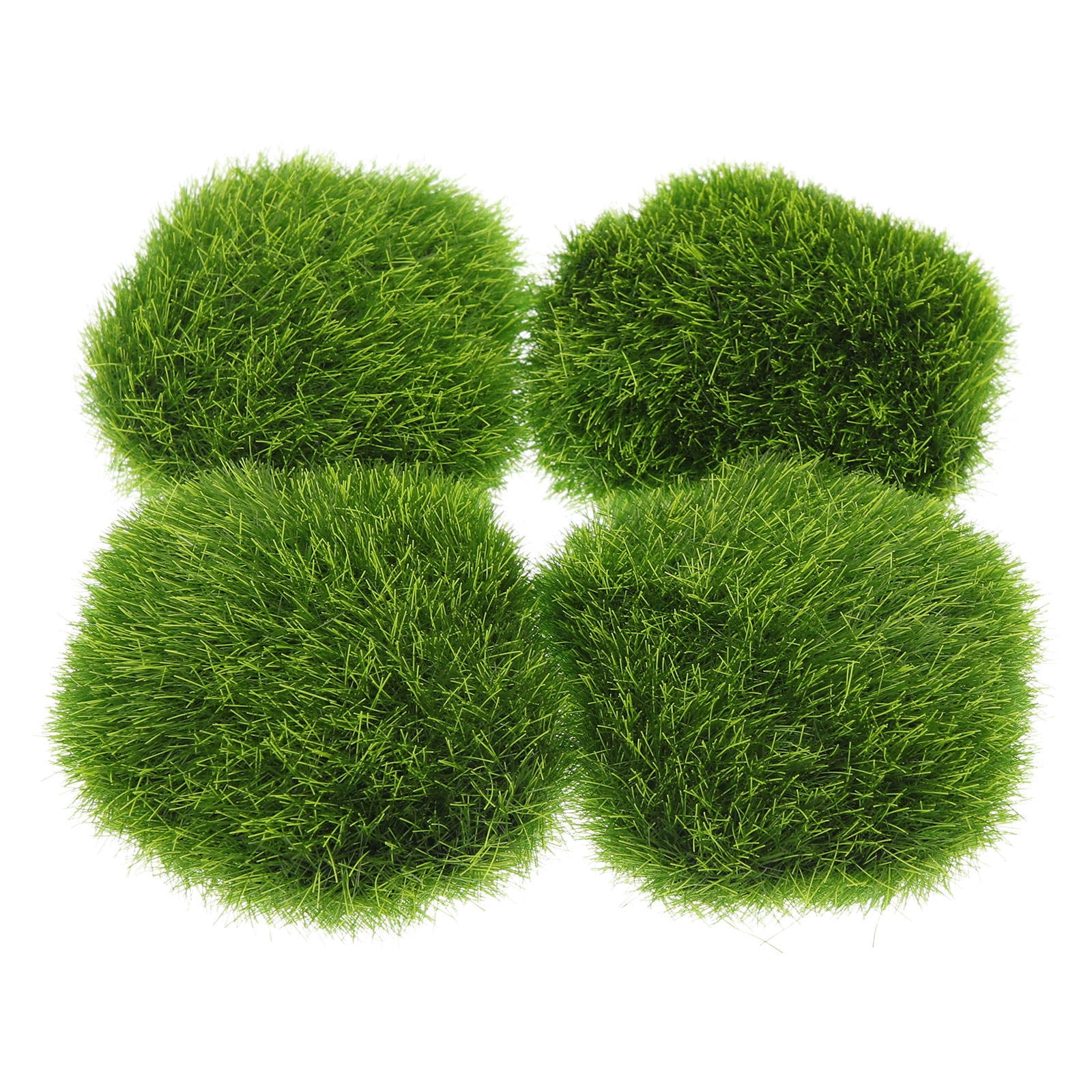 Tineasur 4Pcs Craft Moss Green Fake Moss For Micro-landscape Ornaments ...