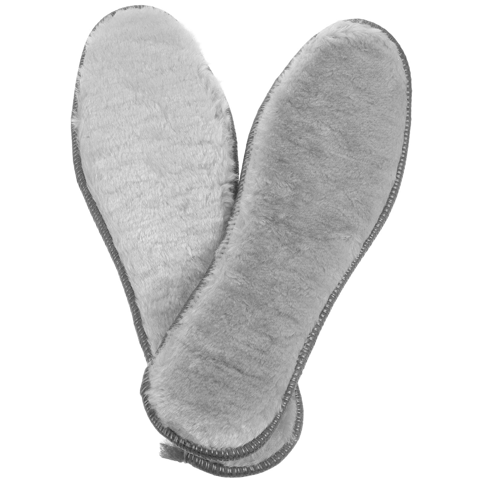 Tineasur 4Pcs Fuzzy Slipper Insoles for Women Shoes Thermal Insulation ...