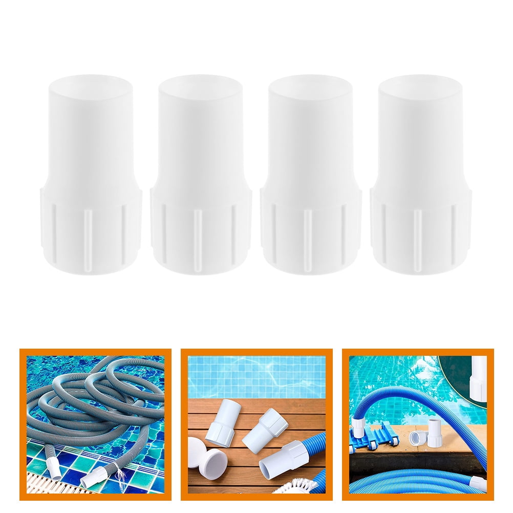 Tineasur 4Pcs White Cylindrical Pool Supply for Pool Owners and 9.5X4 ...