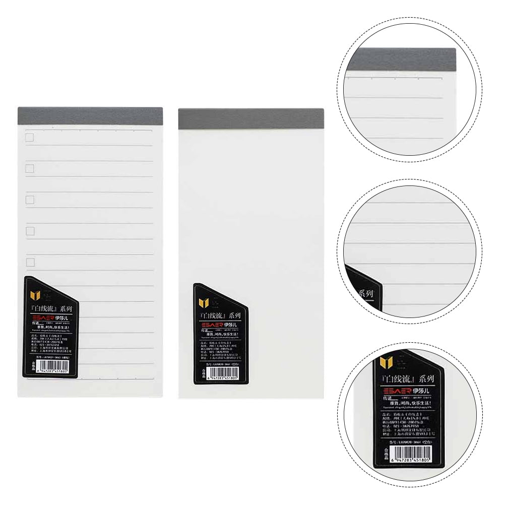 Tineasur 4Pcs Writing Notepad for Study Rectangular Mini Notepads ...