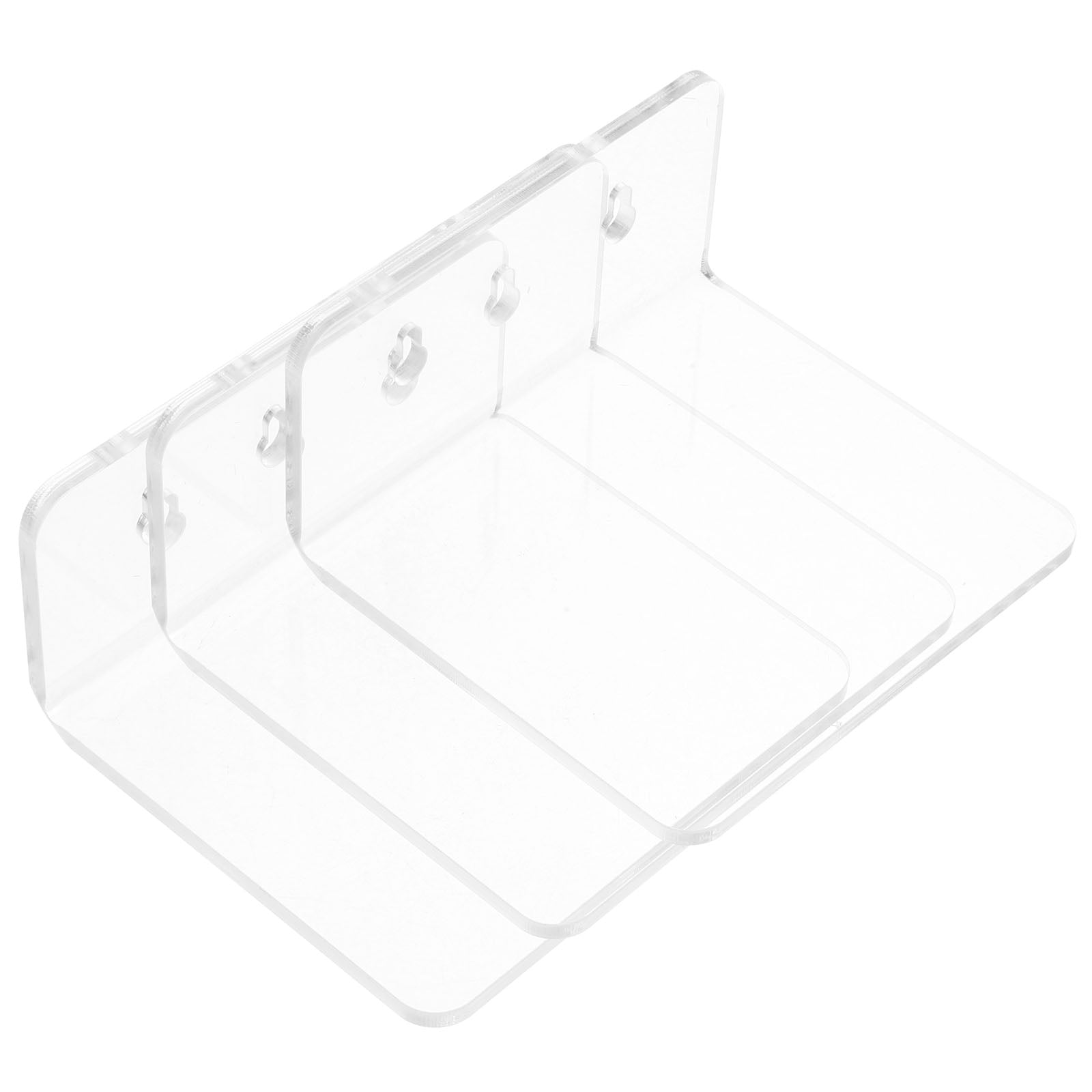Tineasur 1Set Clear Acrylic Window Plant Shelf Wall Mounted Bonsai Rack ...