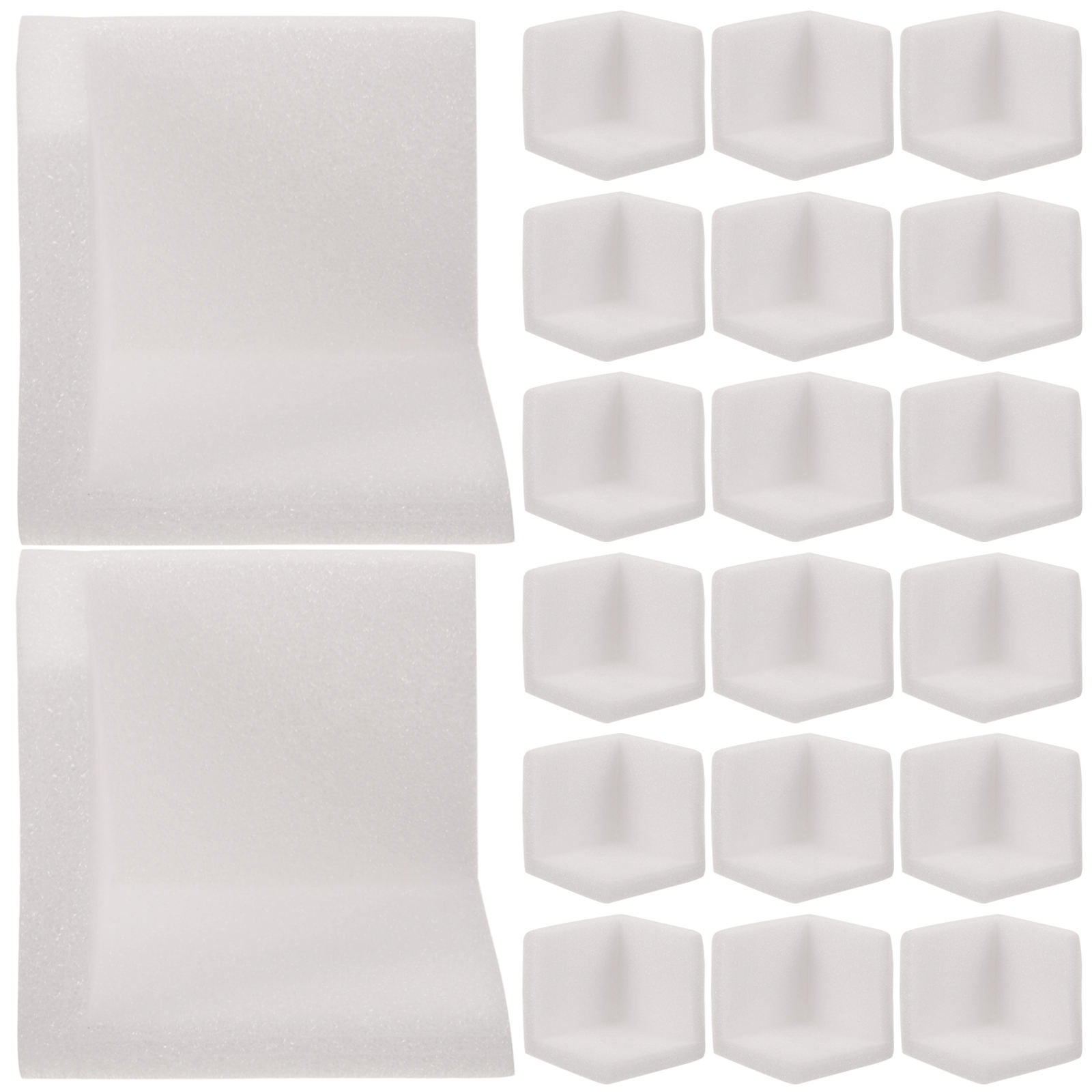 Tineasur 50Pcs Corner Protectors L-shaped Packaging Corner Protectors ...