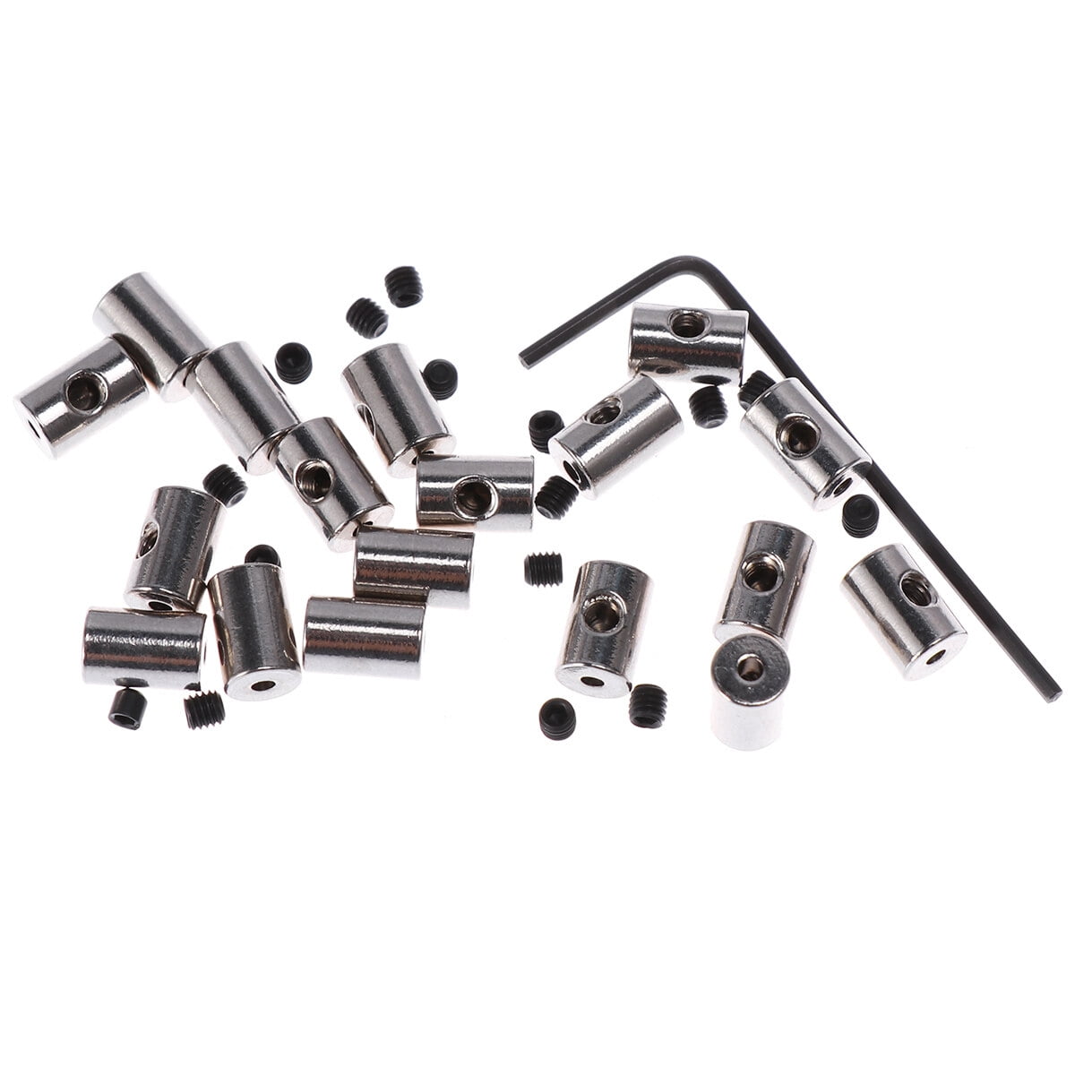 Tineasur Pin Badge Display Screw Wrench Accessories Metal Silver 50pcs ...