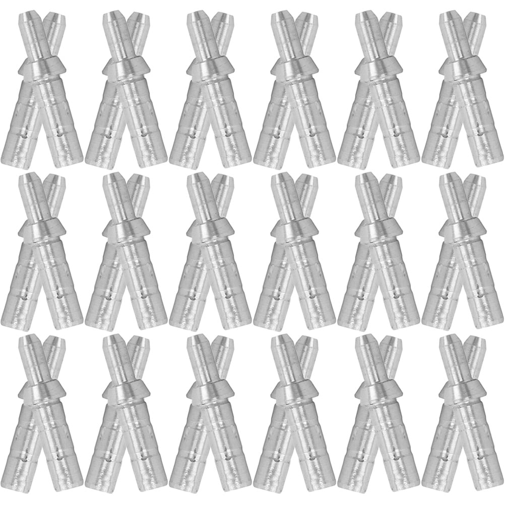 Tineasur Archery Accessories Arrow Nock 50Pcs Aluminum - Walmart.com