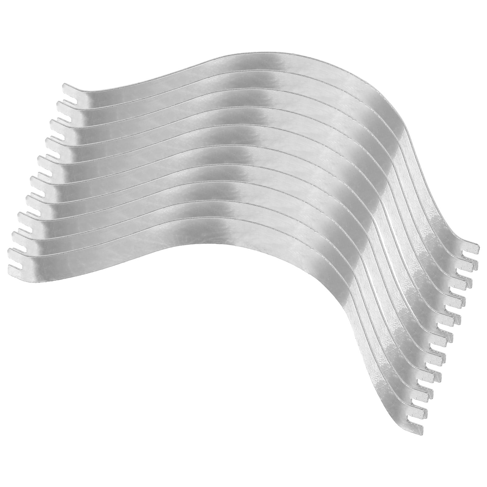 Tineasur 50Pcs Invisible Fixation Picture Frame Backing Clips Silver ...