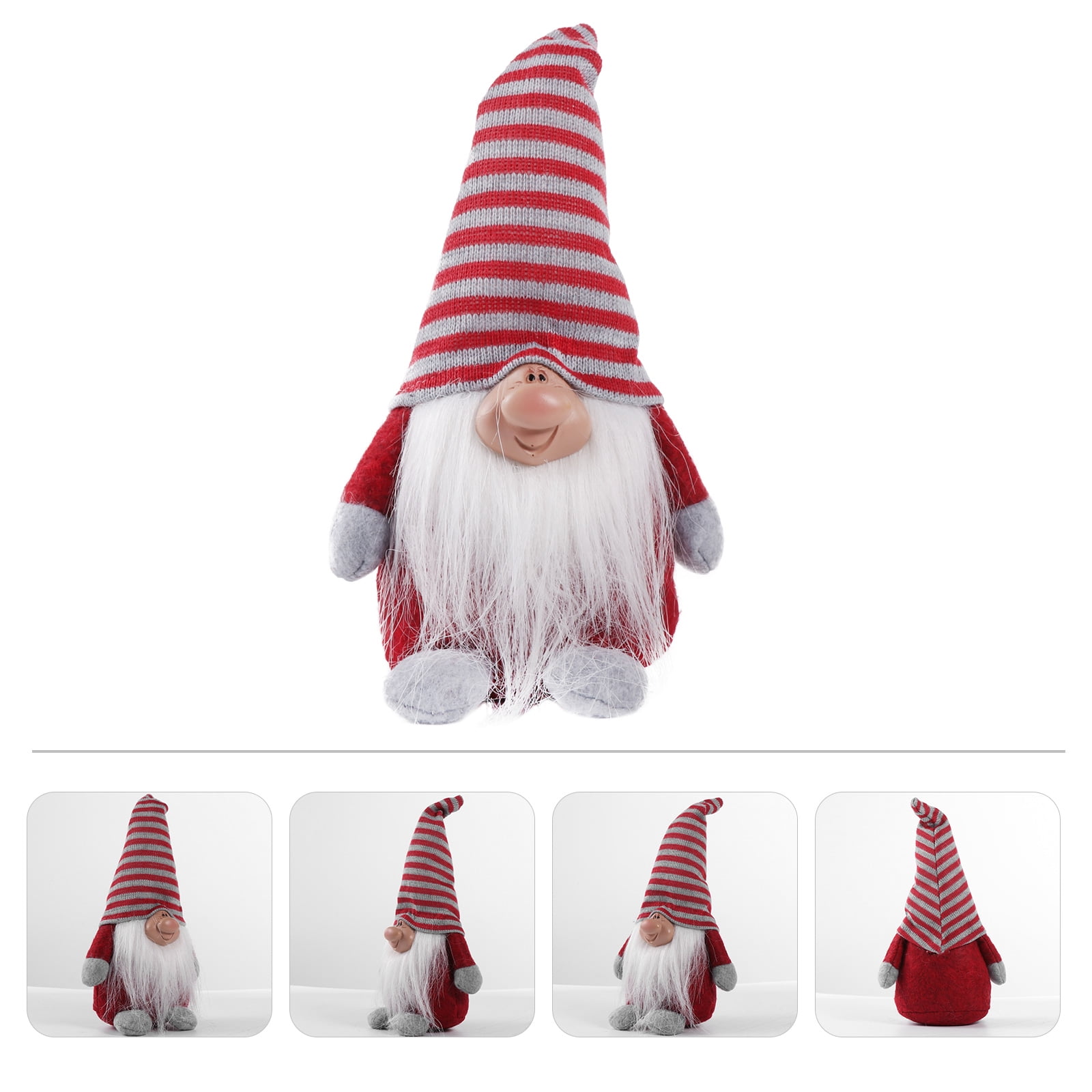 Tineasur 56Pcs Rudolph Doll Rudolph Decor Nonwovens Red Old Man Shape ...