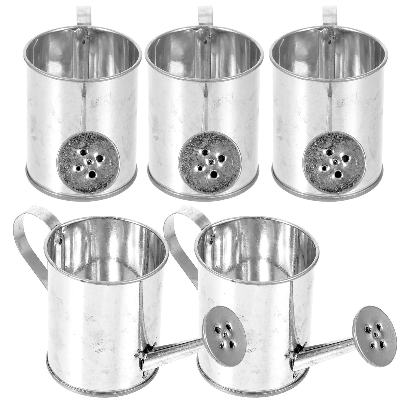 Tineasur Mini Tabletop Watering Can Metal 5Pack 2.55x2.36x1.77in ...