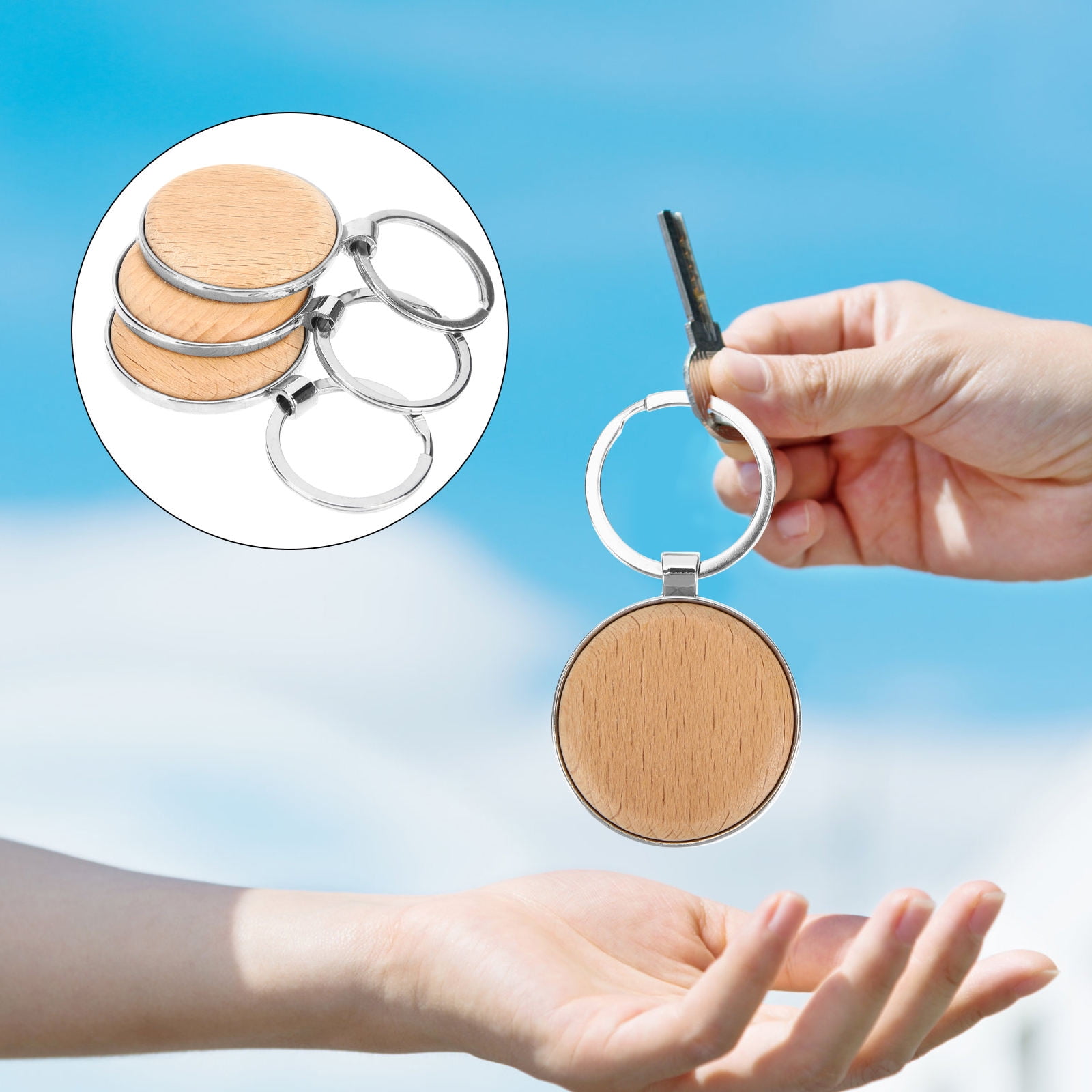 Tineasur Small Keychain Special Occasions 5Pcs 2.9x1.6in - Walmart.com