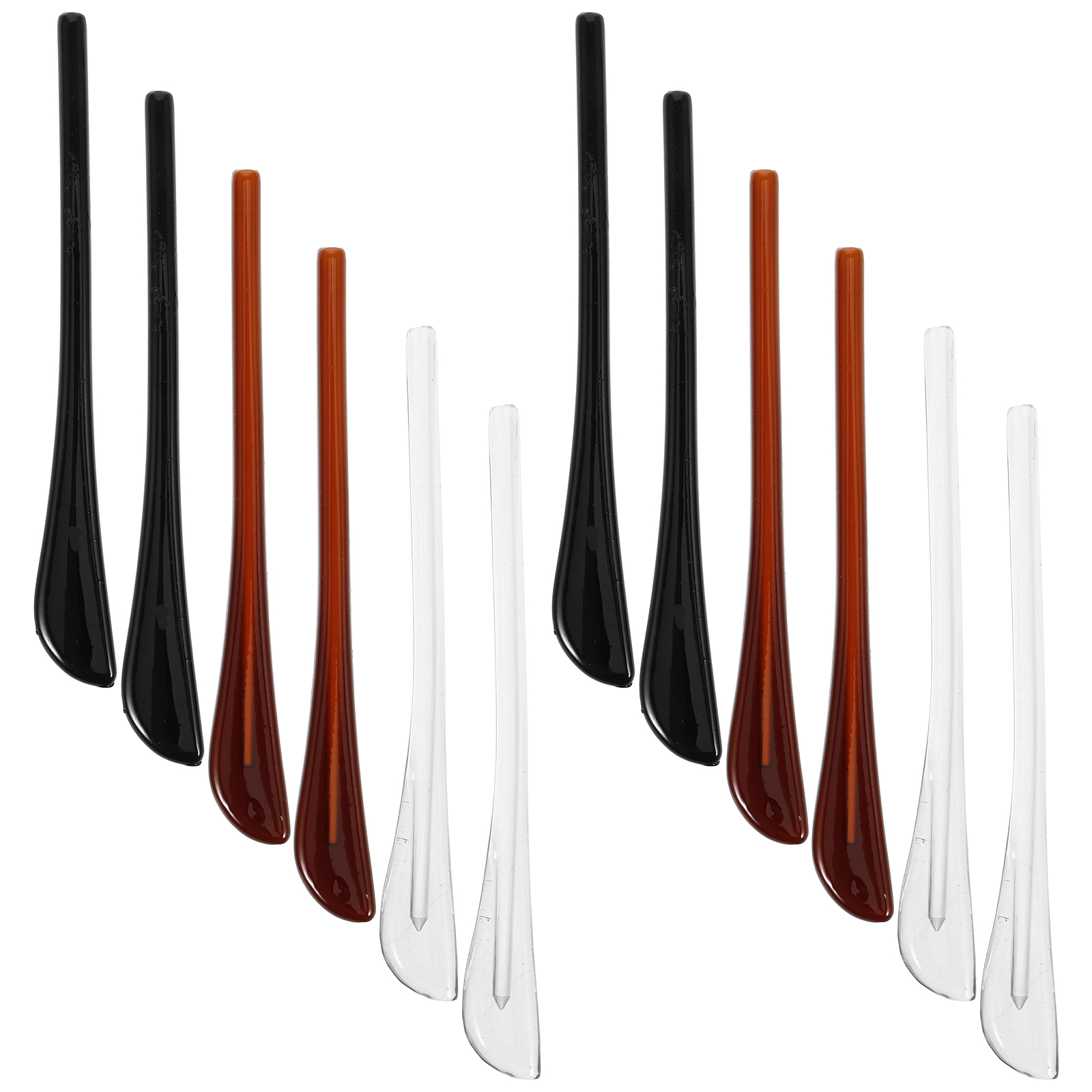 Tineasur 6 Pairs Eyeglass Temple Grips for Preventing Slipping in Brown ...