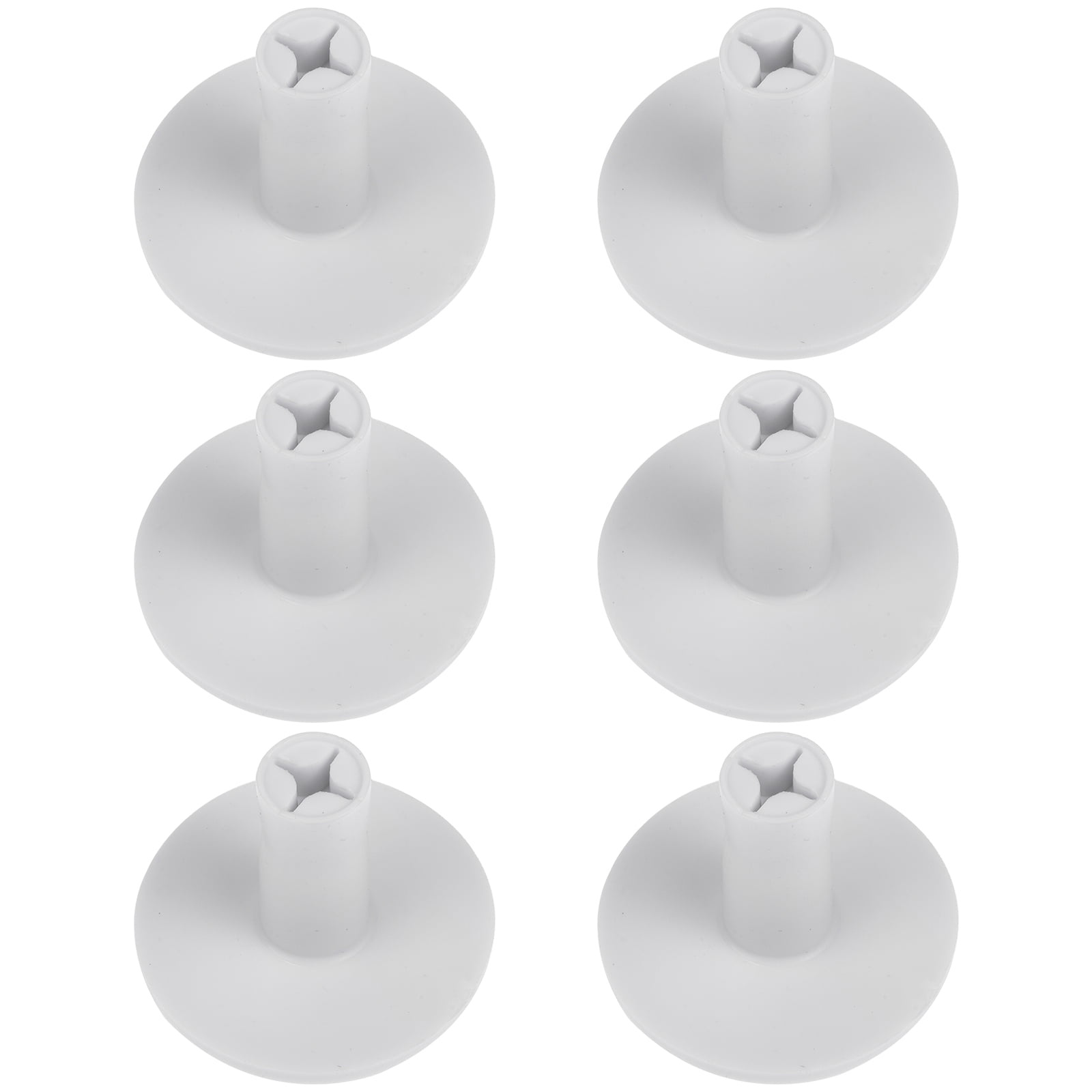 Tineasur Practice Golfs Tees Tpr 6Pcs 2.2x2.2in - Walmart.com