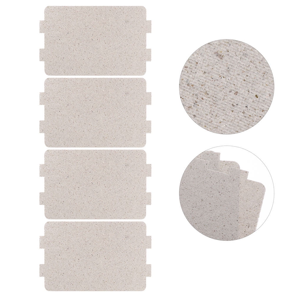 Tineasur Oven Mica Plate, Silver, Quick Fix for Most Microwaves, 7Pcs ...