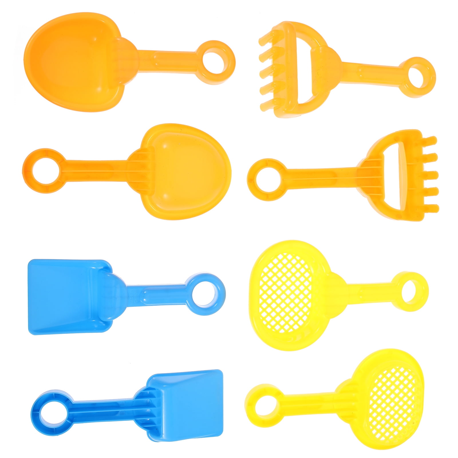 Tineasur 8Pcs Kids Toy Plastic Sand Digging Toy For Children In ...