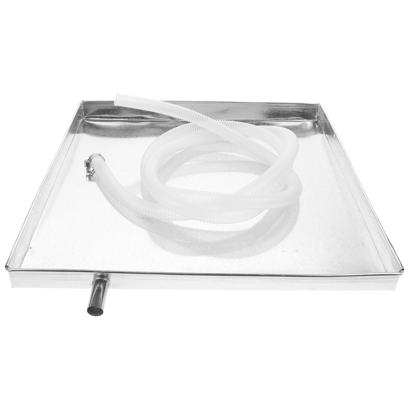 Tineasur Air Conditioner Drain Pan With Drain Hose,15.72 X 15.72 Drip ...