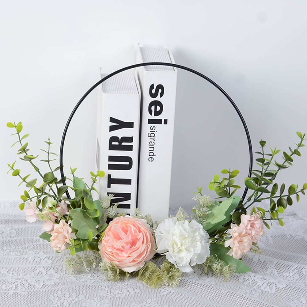 Tineasur Floral Spring Wreath Decorative Wreath Assorted Color 1Pack ...