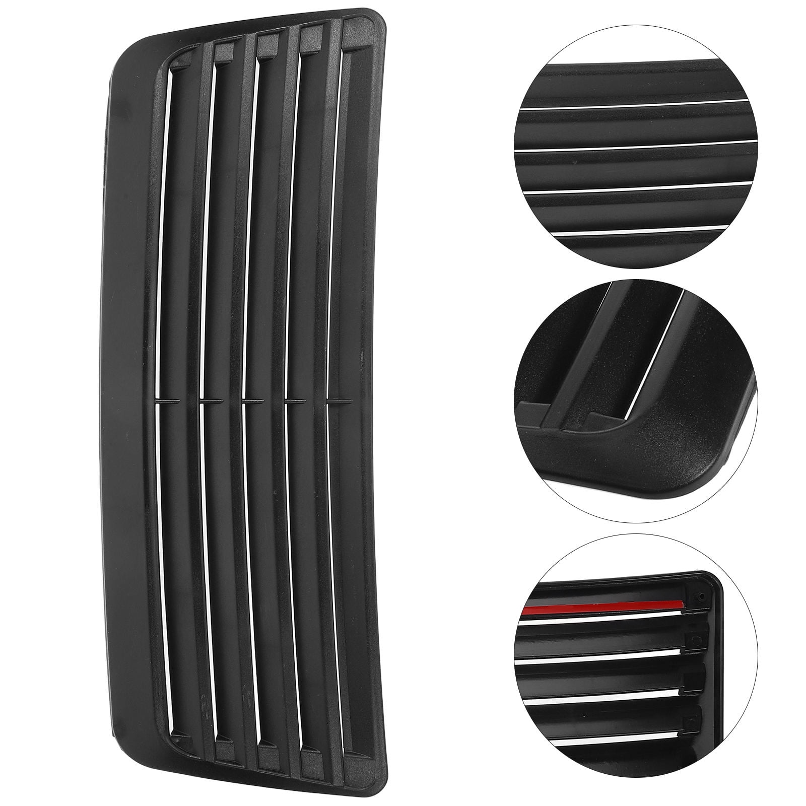 Tineasur Auto Intake Hood Vent Black Plastic Car Ventilation Cover for ...