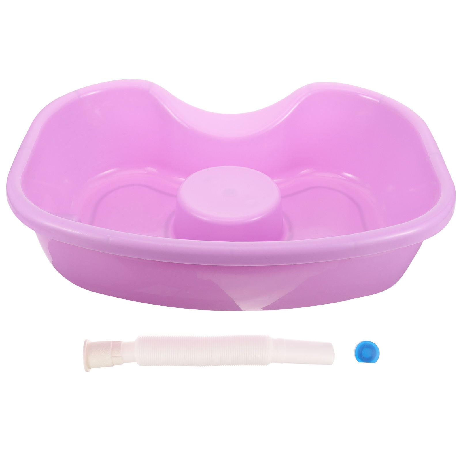 Tineasur Bedridden Patient Hair Wash Basin Large Capacity Smooth Neck ...