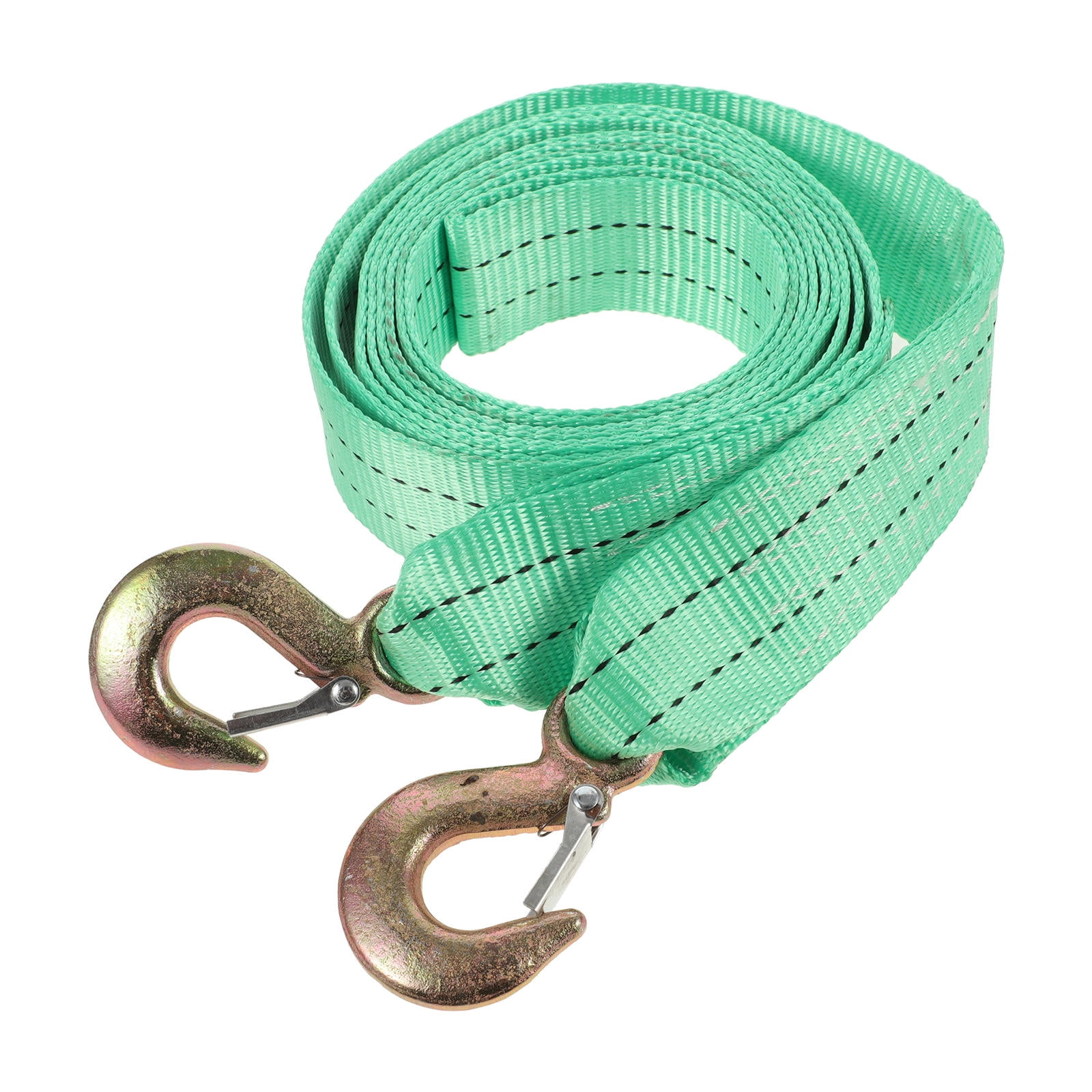 Tineasur Heavy Duty Tow Strap with Hooks Polyester Tow Rope for Truck ...
