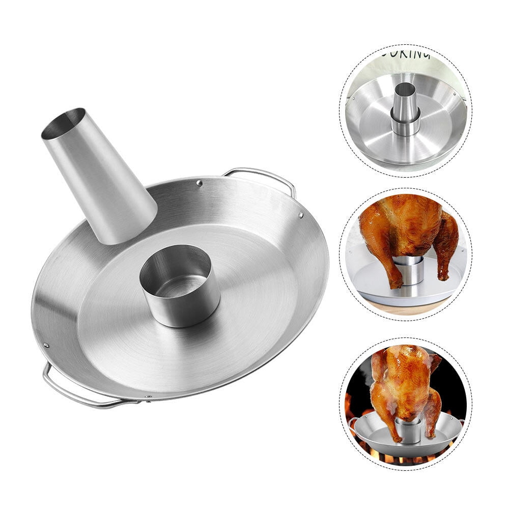 Tineasur Chicken Roaster Pan Stainless Steel with Simple Design for ...