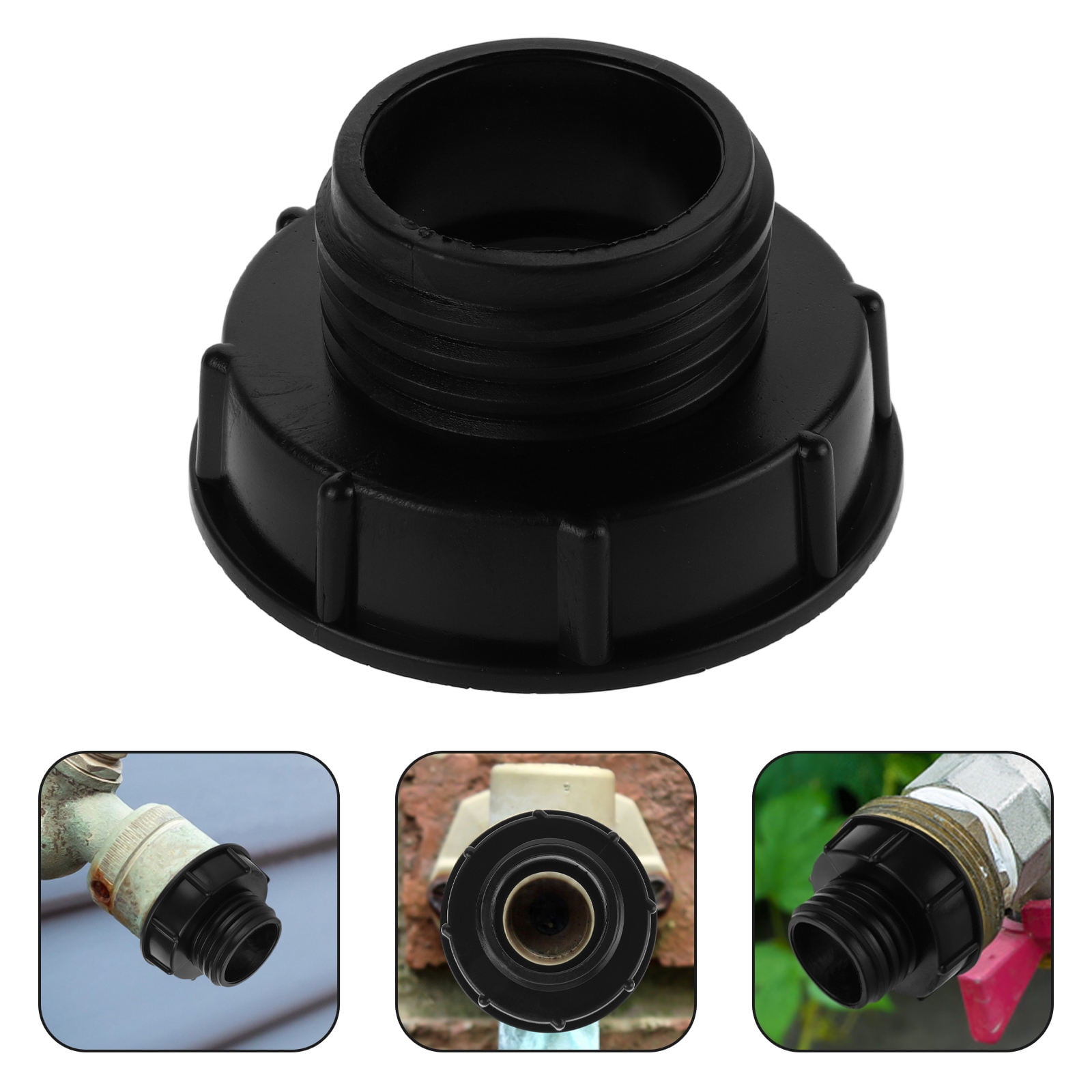 Tineasur Coarse Thread Adapter 1Pack Ibc Tote Fittings for Ibc Tank ...