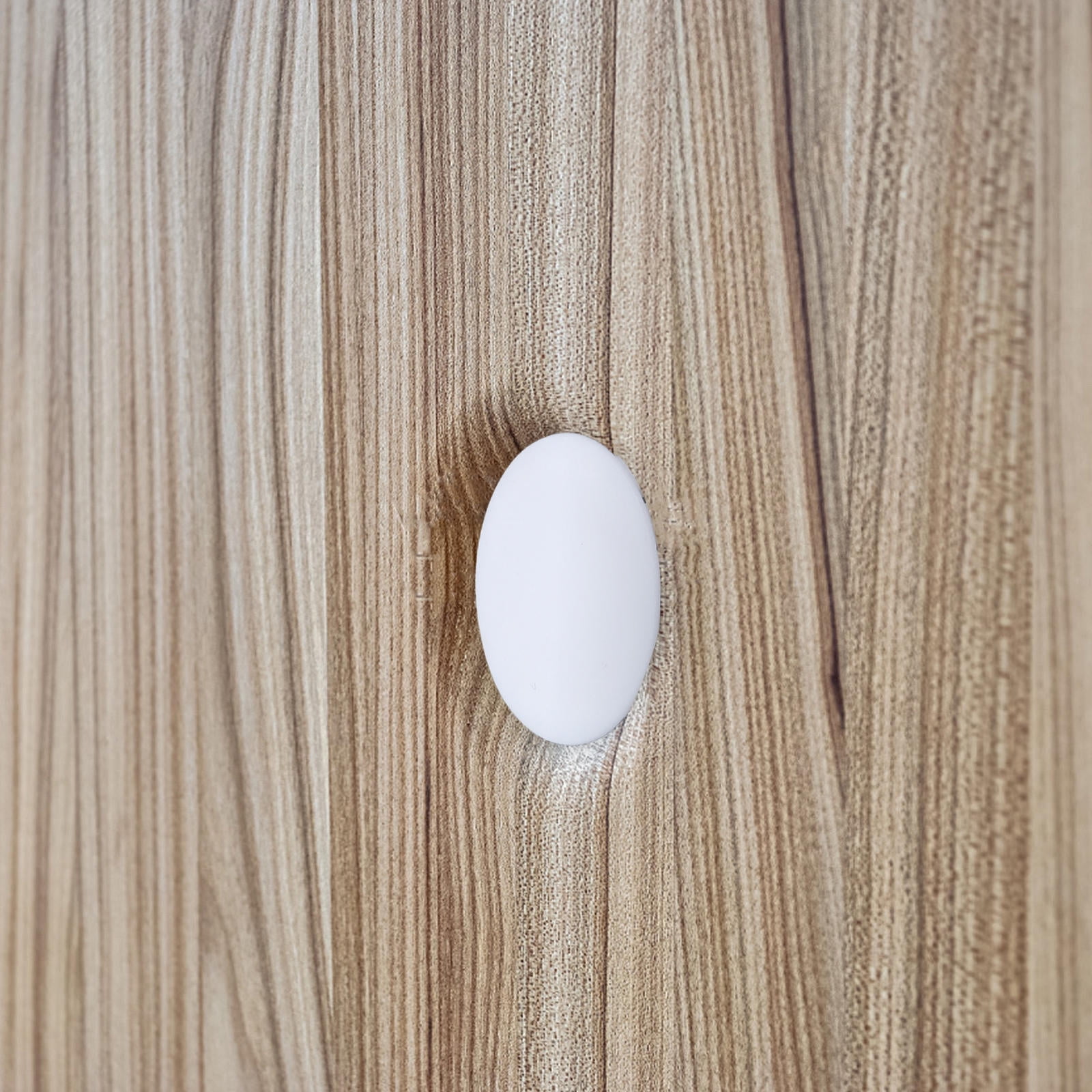 Tineasur Decorative Hole Plugs Furniture Hole Plug Plastic White Round ...