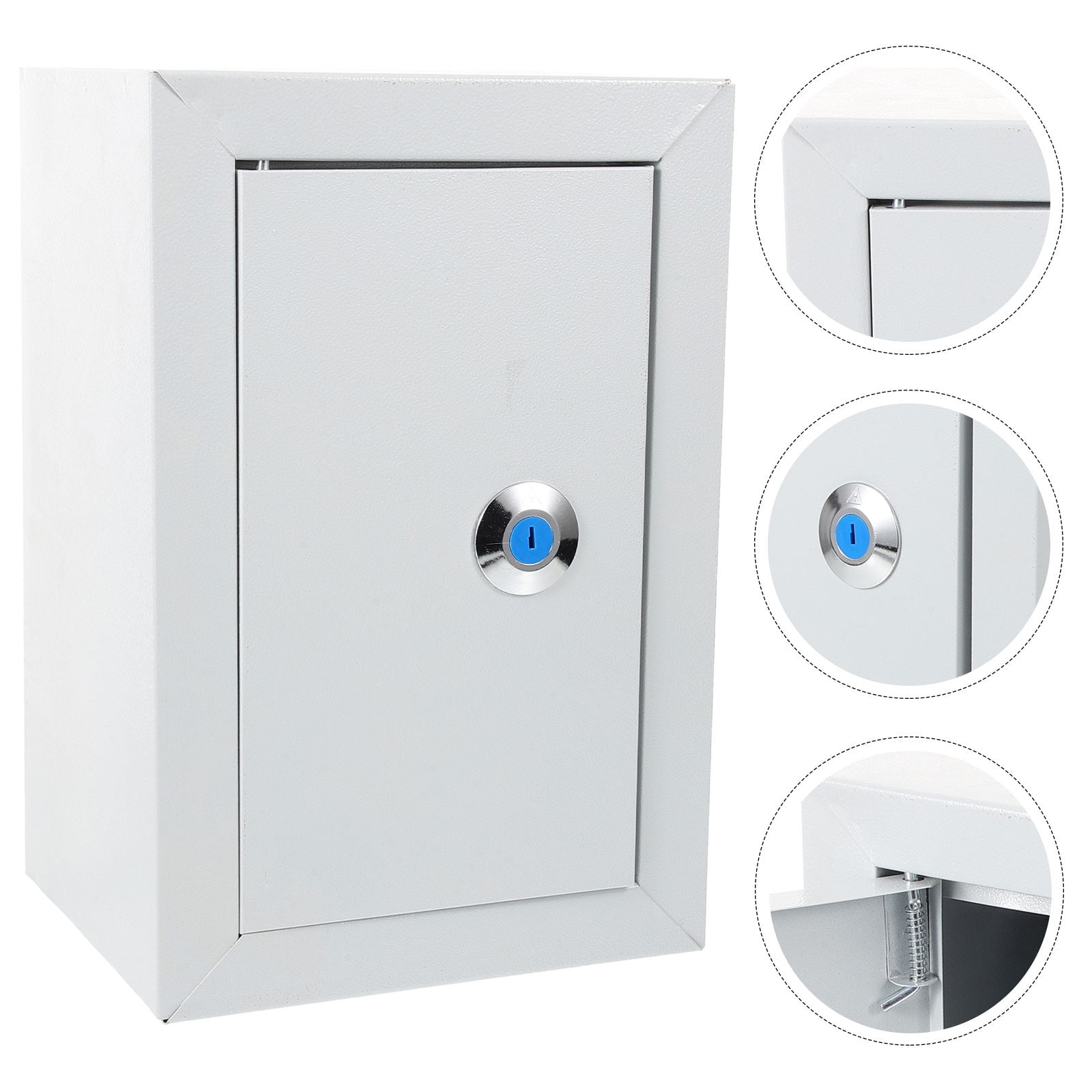 Tineasur Drywall Electrical Box Wall-Mounted Distribution Box White ...