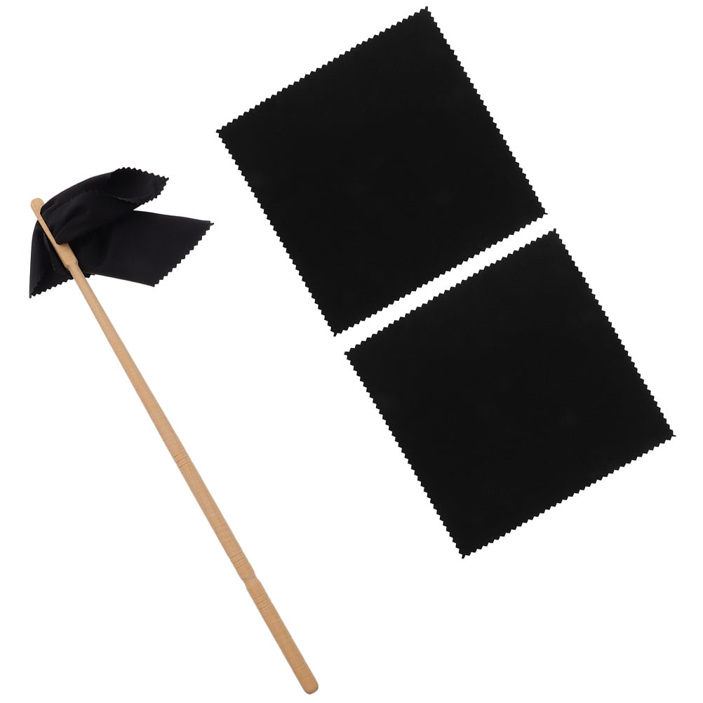 Tineasur Cotton Flute Cleaning Cloth Portable 1 Set (1 Rod + 3 Cloths ...