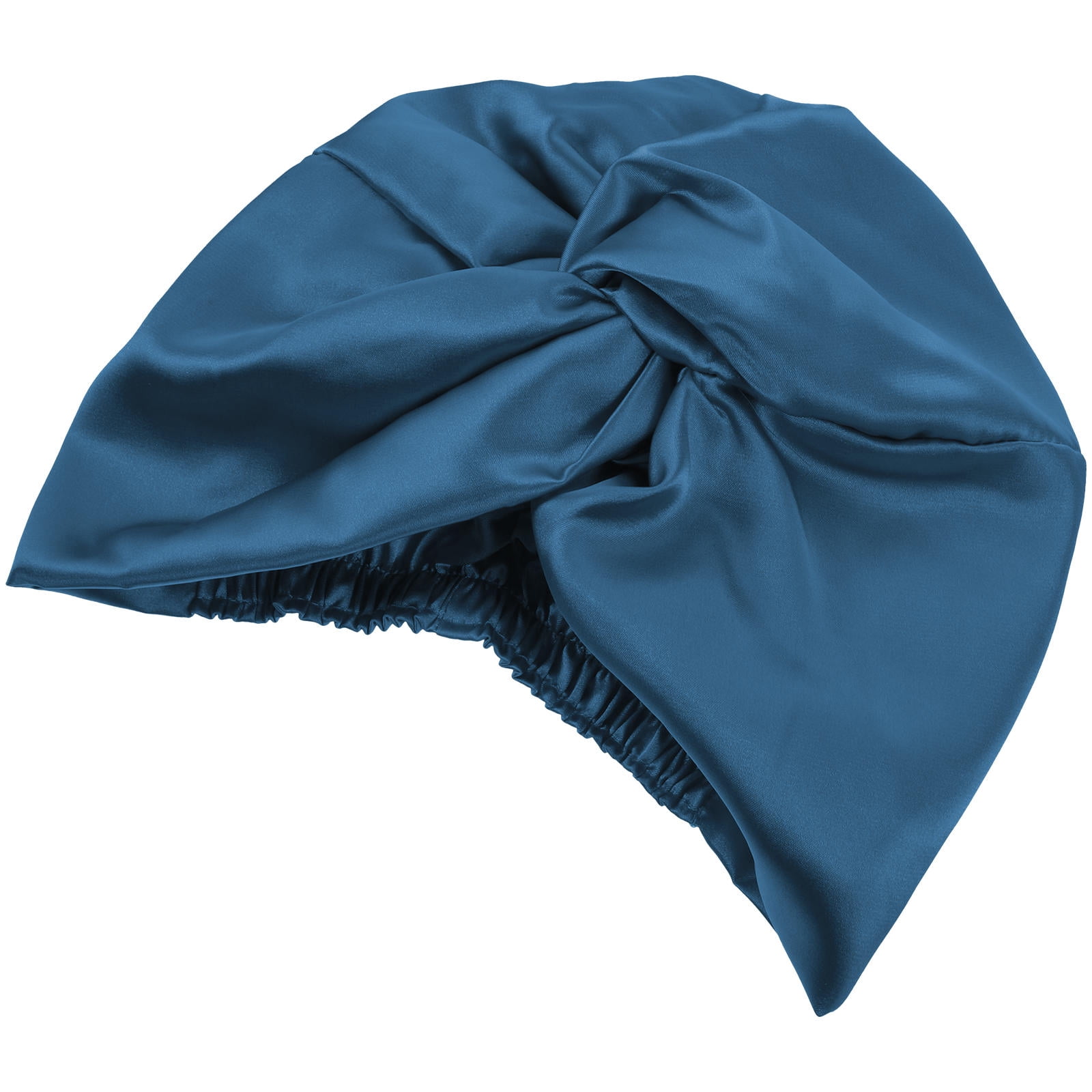 Tineasur Hair Sleeping Cap for Women 1Set Imitated Silk 11.8x9in Blue ...