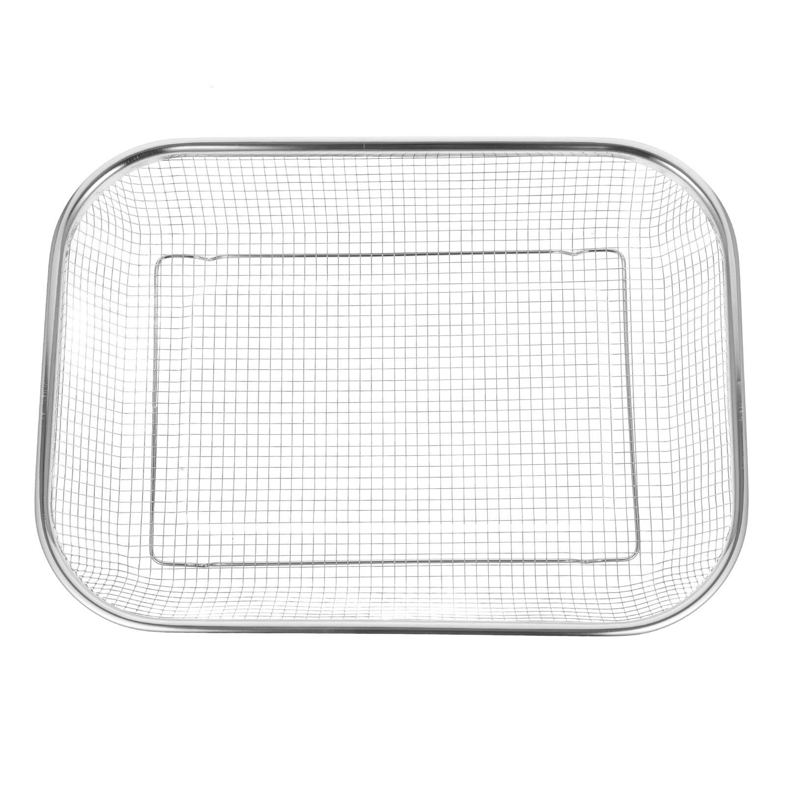 Tineasur Stainless Steel Rectangular Vegetable Strainer Basket Kitchen ...