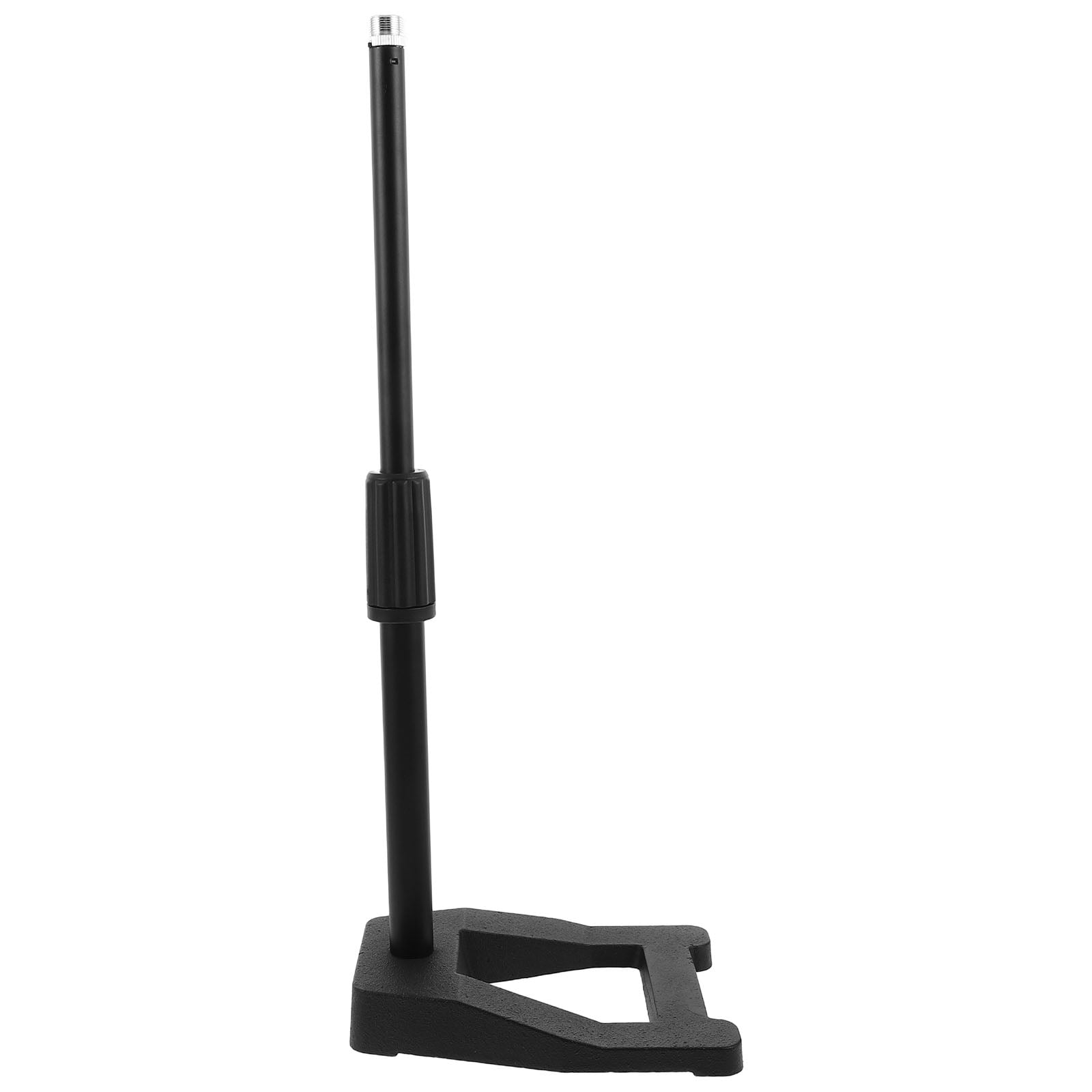 Tineasur Adjustable Metal Microphone Stand with Stable Weighted Base ...