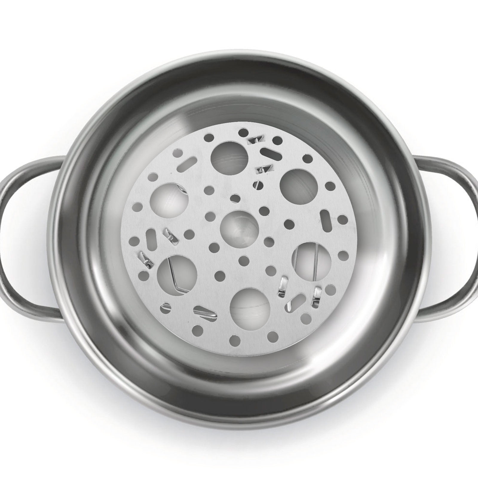 Tineasur Multi-function Egg Rack Stainless Steel Preserving Flavor ...