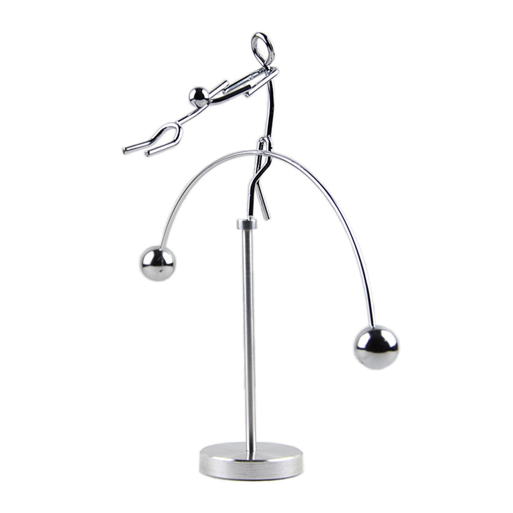 Tineasur Physics Balancing Decor Executive Desktop Motion Metal Statue ...