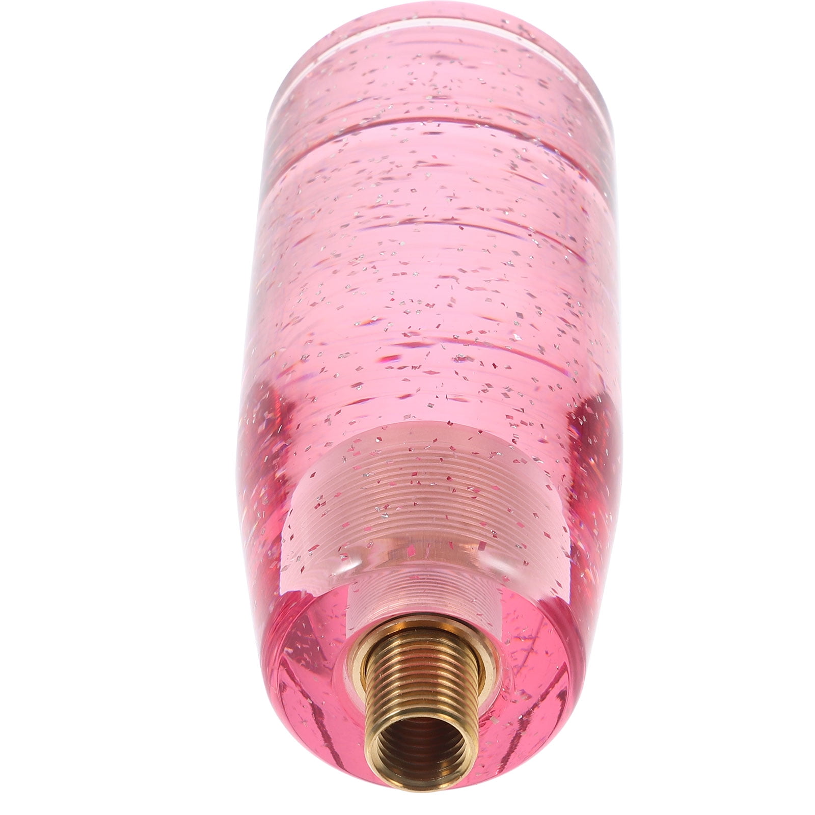 Tineasur Pink Acrylic Car Shifter Knob Universal Fit Luxurious ...