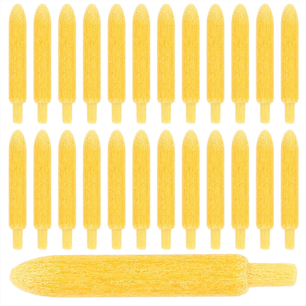 Tineasur 60Pcs Universal Paint Pen Nibs Tips Yellow Replacement Marker ...