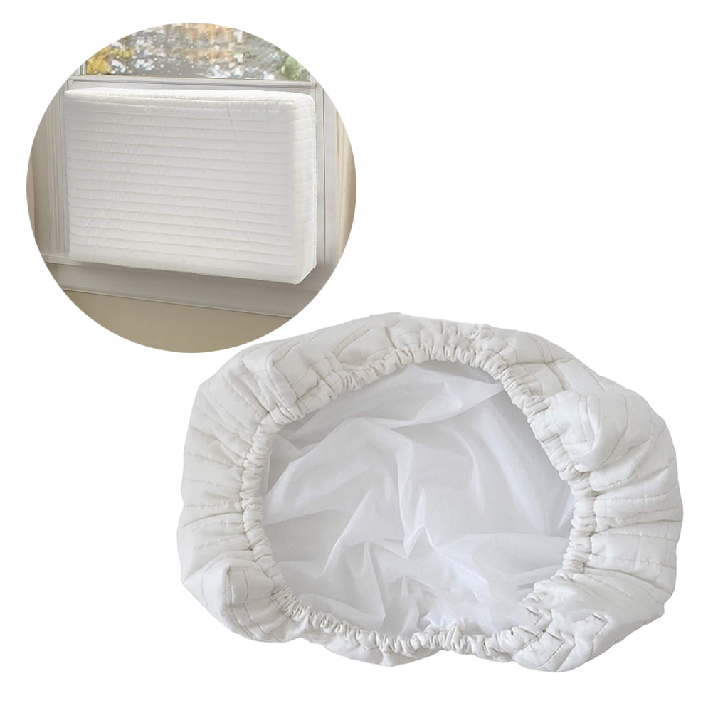 Tineasur Air Conditioner Cover White Indoor Cooling Fan Windshield ...