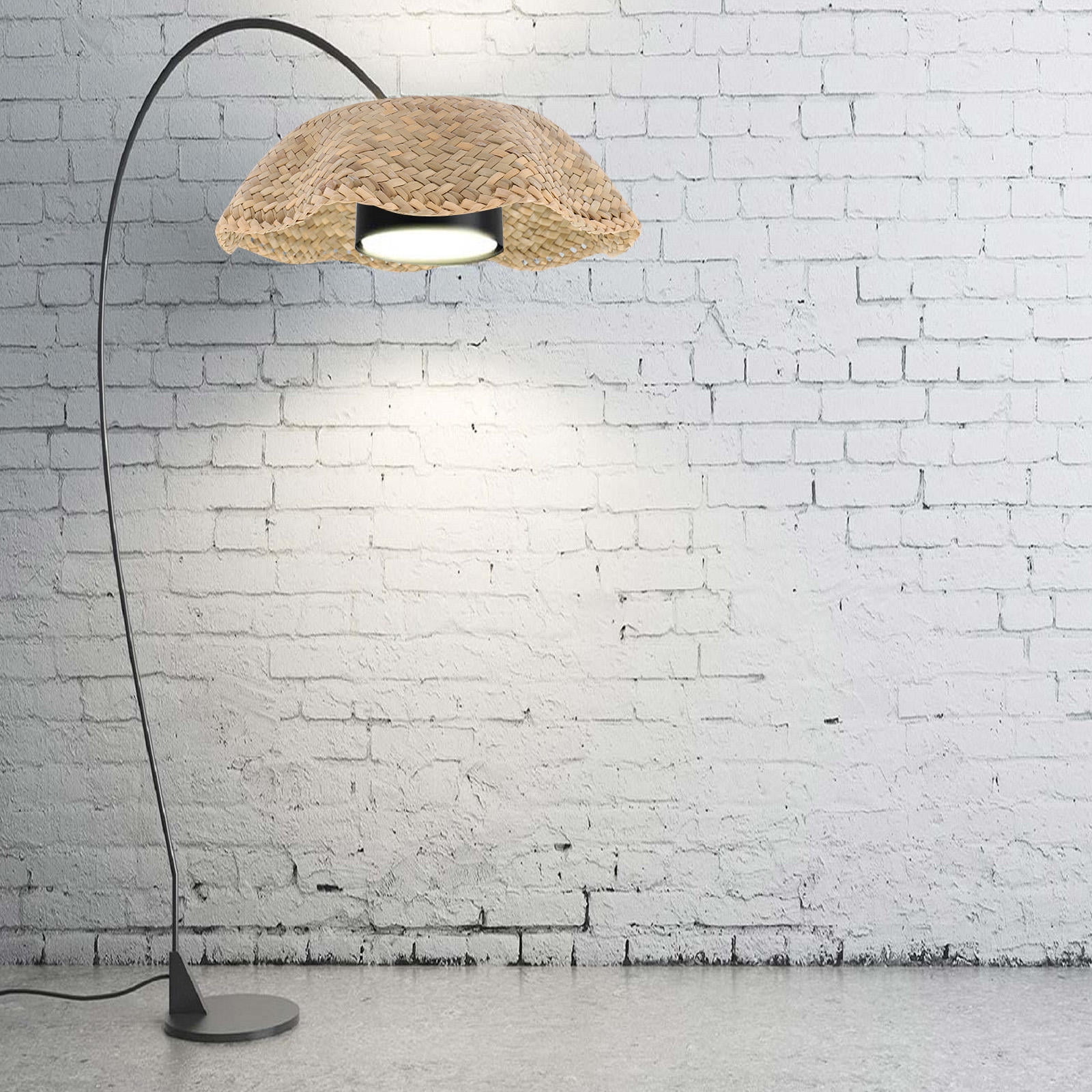 Tineasur Straw Lampshade Wicker Woven Light Shade Multi 1Pack - Walmart.com