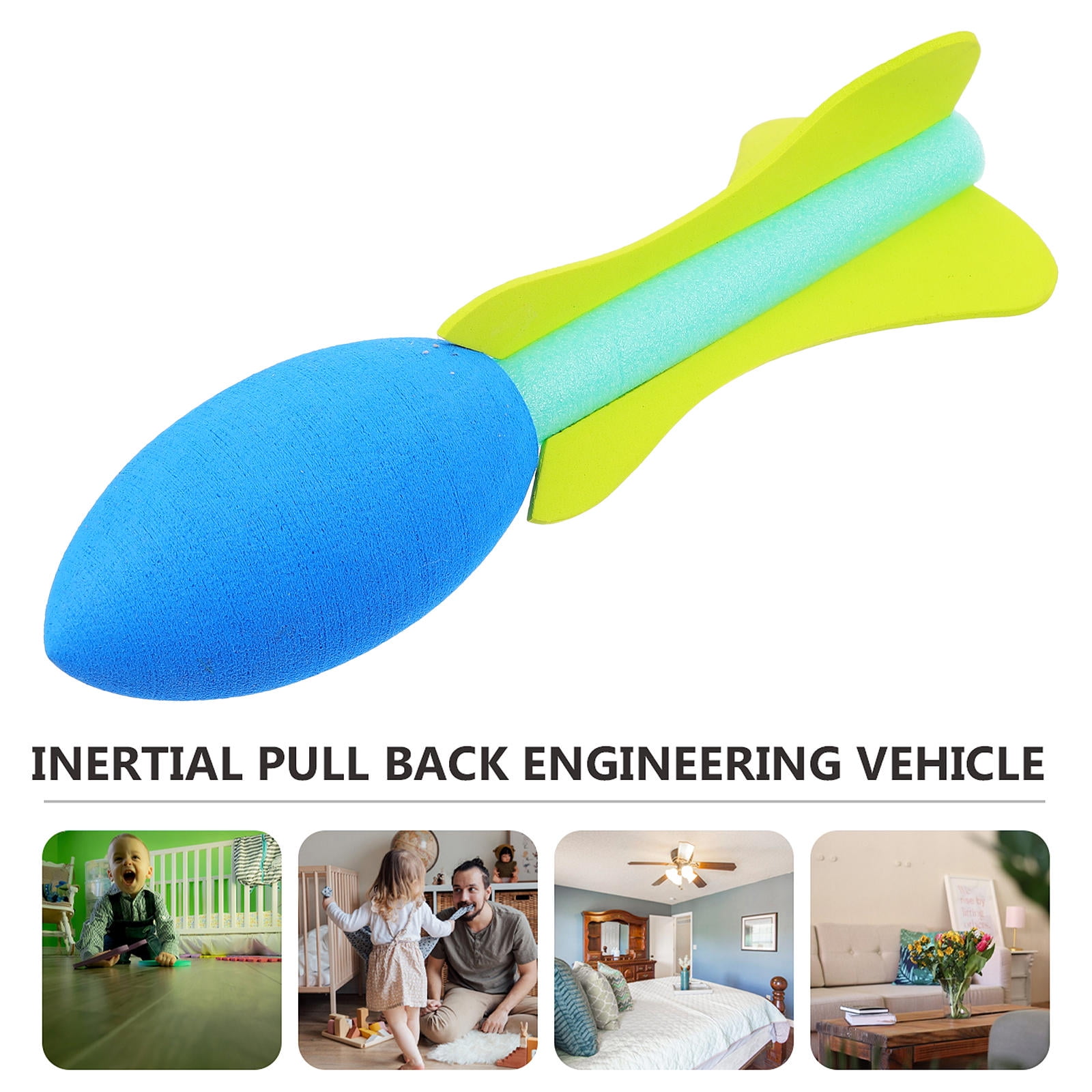 Tineasur Outdoor Toy Rockets Toy Soft Design 1Pcs - Walmart.com