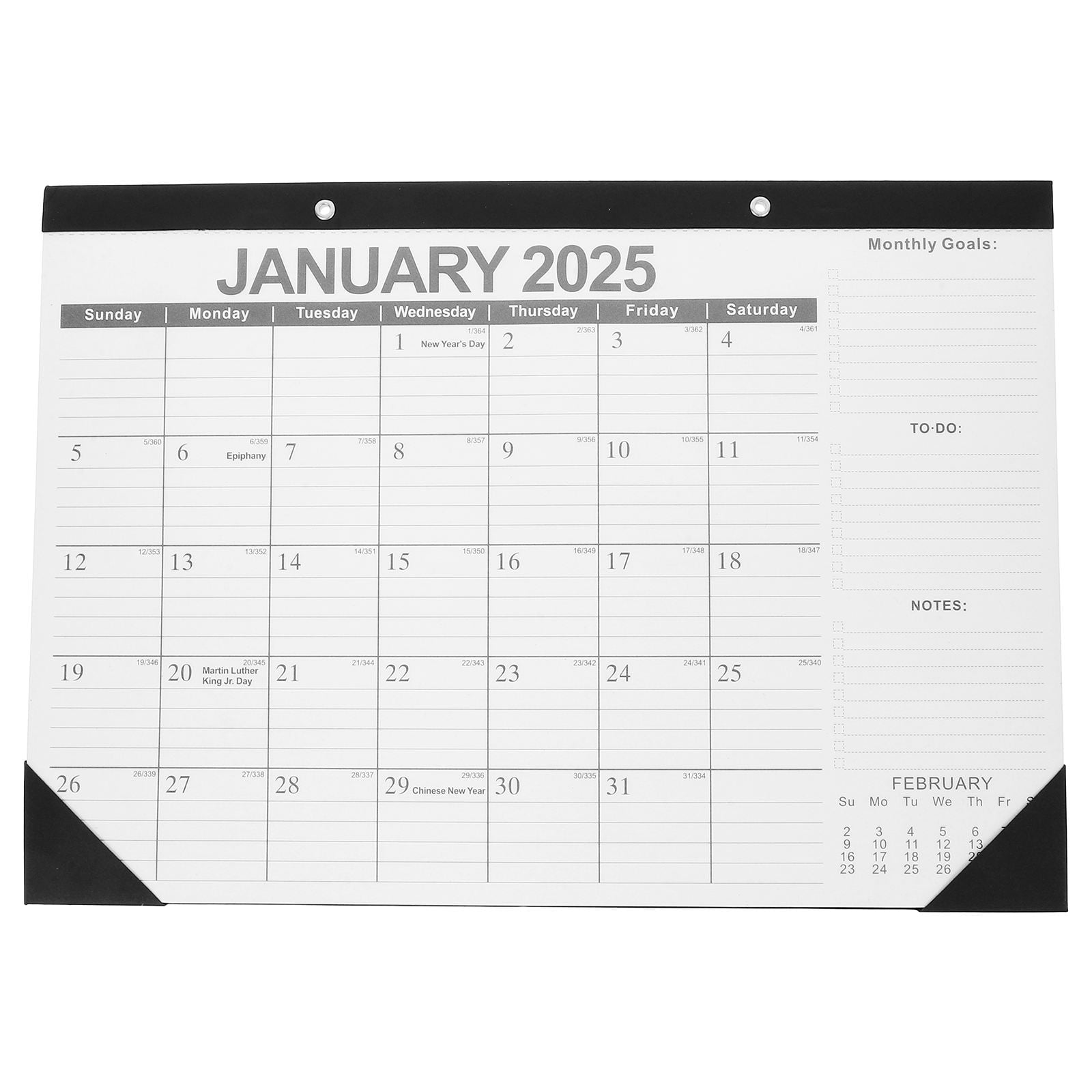 Tineasur Wall Calendar Creative Monthly Planner For Office Home Month ...