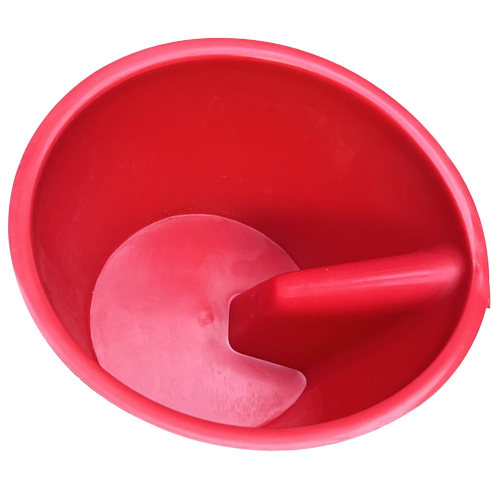 Tineasur Red Plastic Water Ladle with Large Capacity and Ergonomic ...