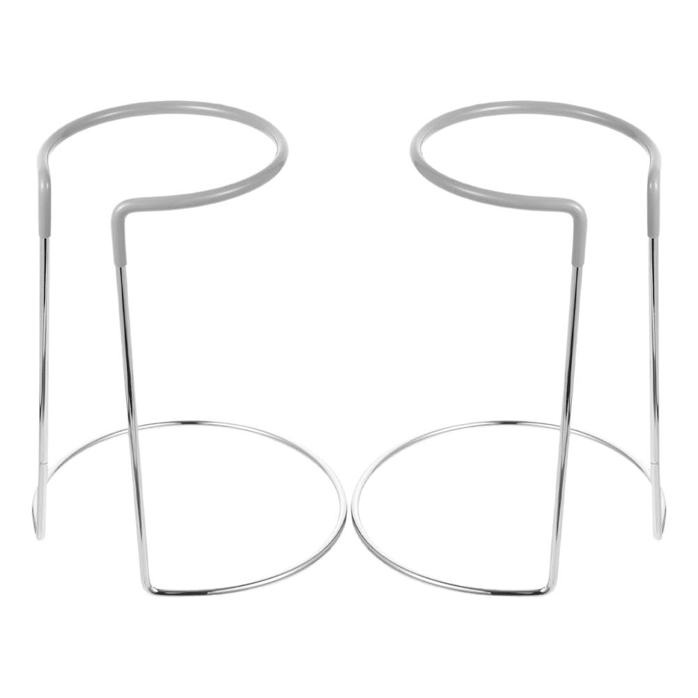 Tineasur Carbon Steel Chrome PVC Coated Wine Decanter Shelf 2pcs ...