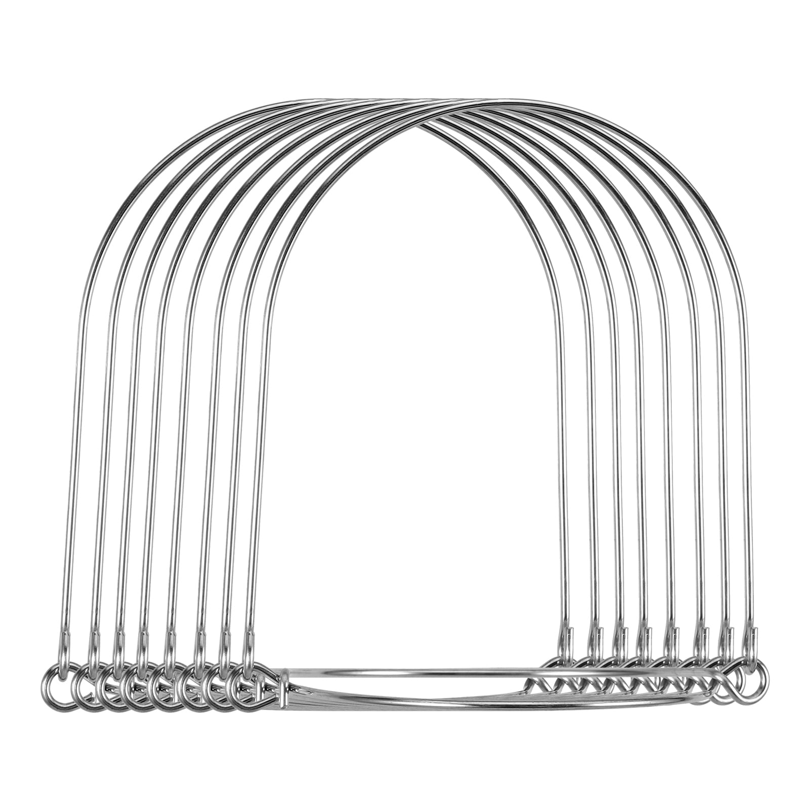 Tineasur Stainless Steel Jar Hooks 8Pcs Black for Regular Mouth Canning ...