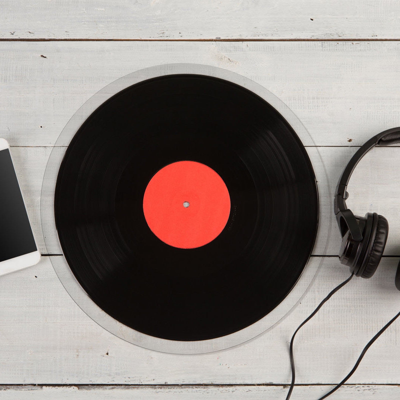 Tineasur Record Player Accessories Vinyl Pad Acrylic Multi 1 Set ...