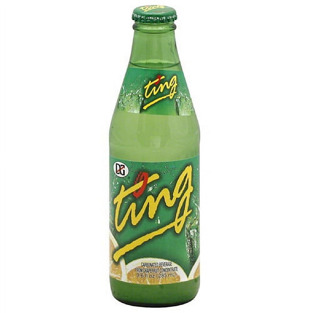 Ting Carbonated Grapefruit Soda, 9.6 fl oz Bottles (Pack of 24 ...