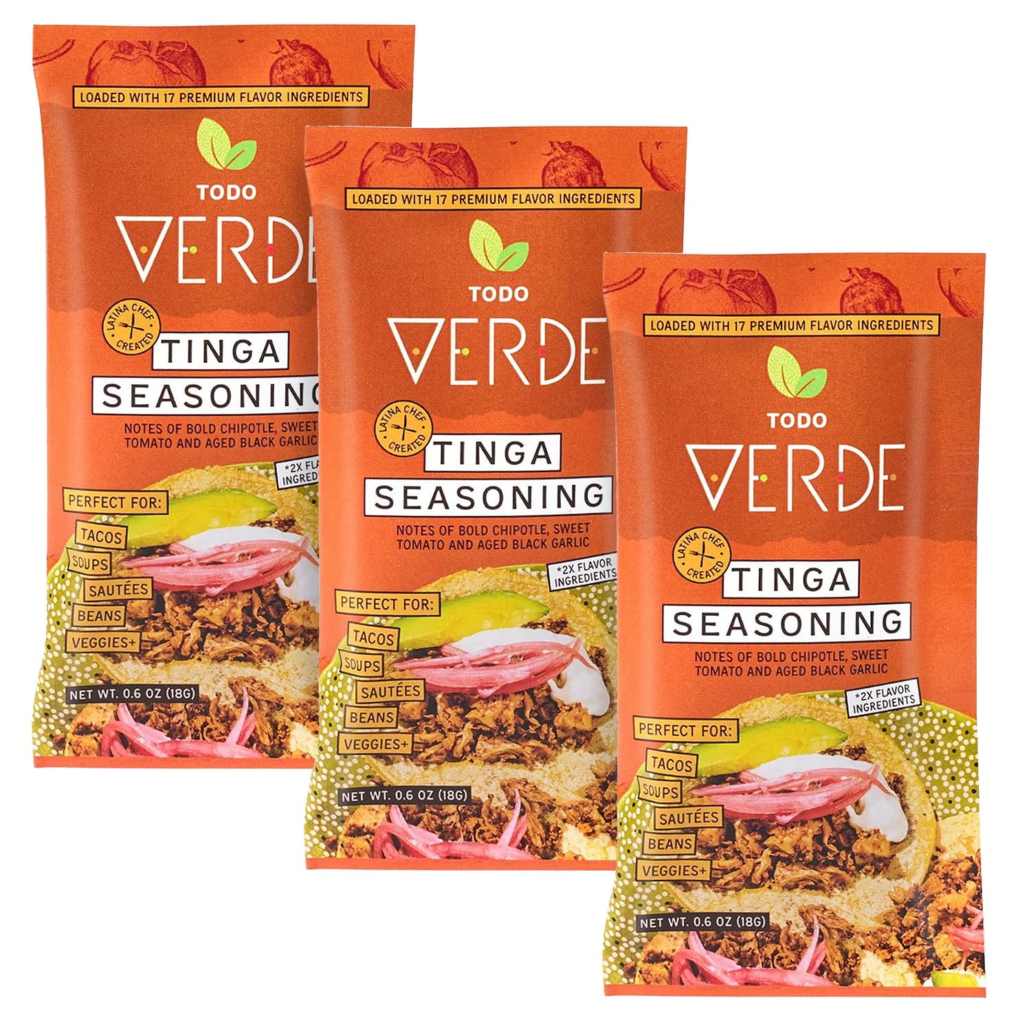 Tinga Packets - | Chef Curated Blends with Red Miso Black Garlic ...