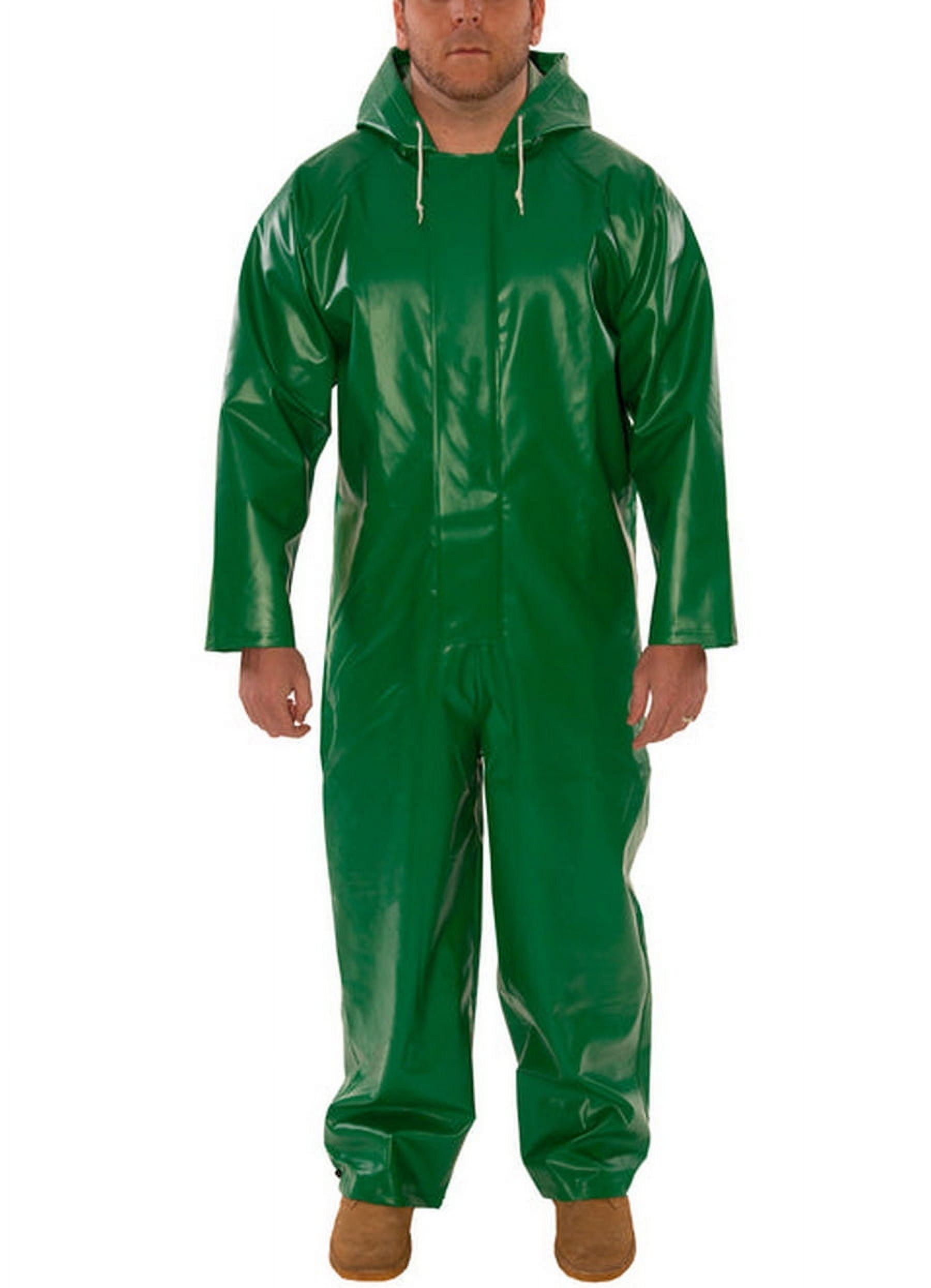 Tingley FR Coverall Rain Suit,Green,L V41108 - Walmart.com
