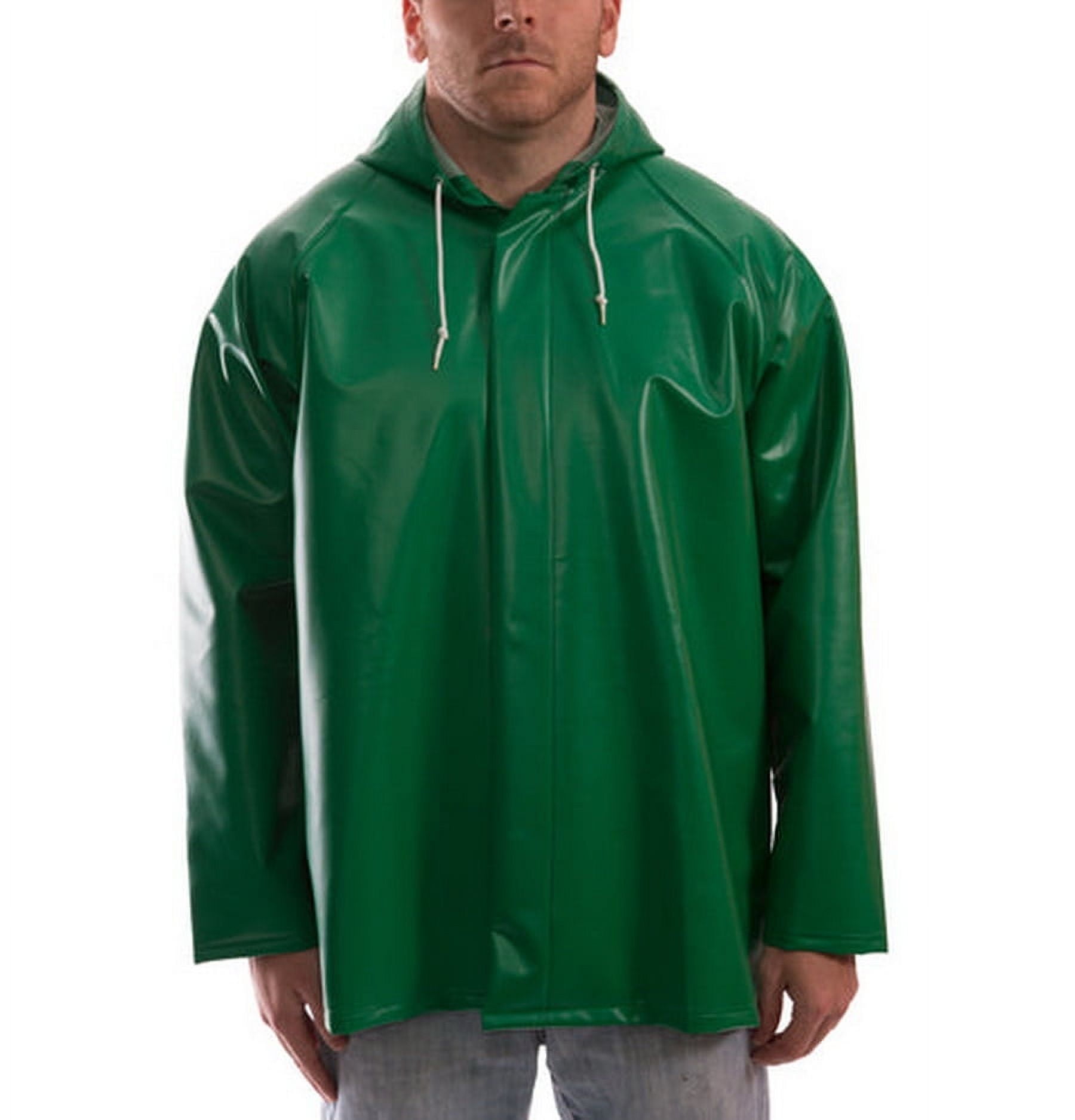 Tingley Safetyflex Flame Resistant Rain Jacket, Green, S J41108 ...