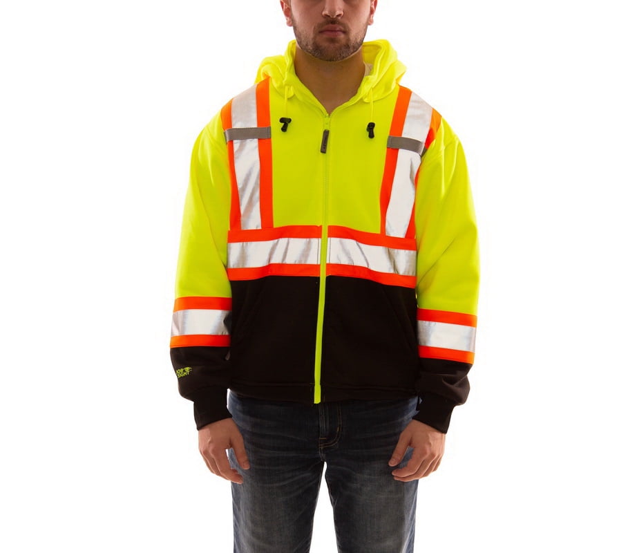 Tingley High Visibility Sweatshirt,L,Polyester S78122C - Walmart.com