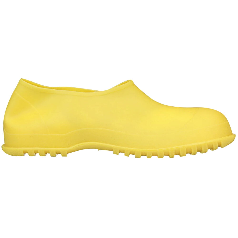 Overshoes, Plain Toe, PVC, 5 in Height, Pull On Closure, Cleated Sole ...