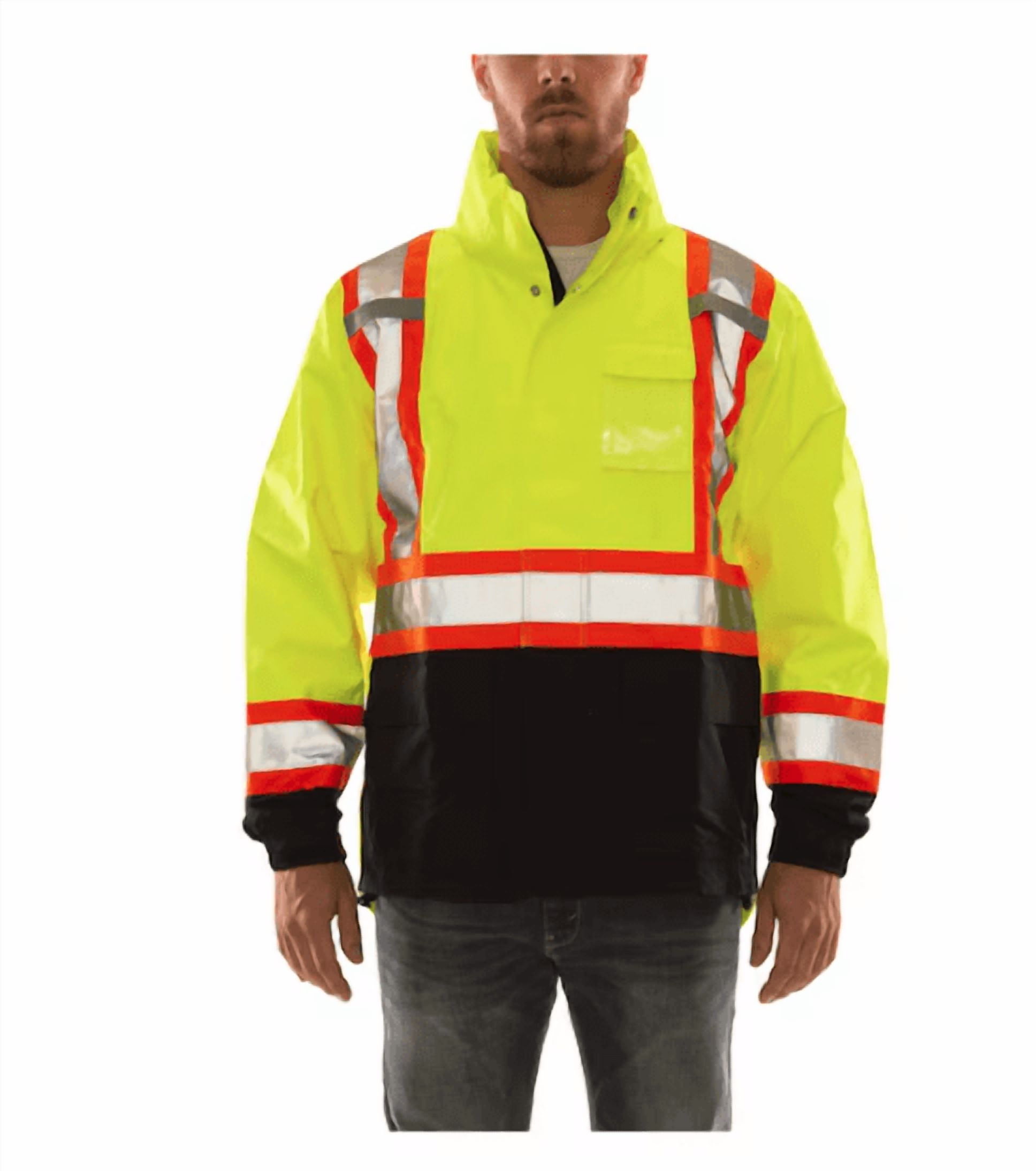 Tingley Rain Jacket High Visibility Green XL Waterproof ANSI Class 3 ...